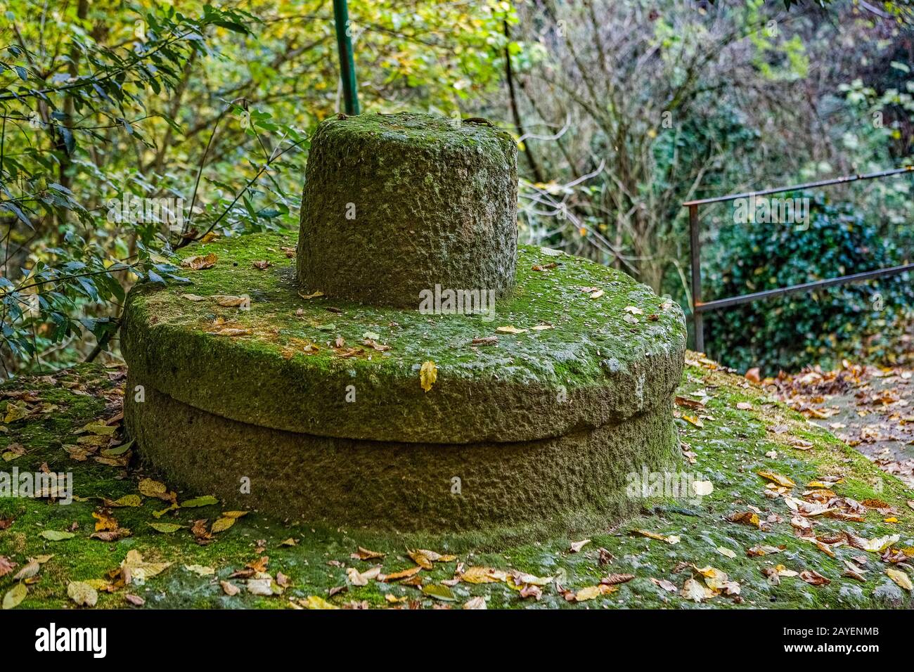 Italy, Lazio, the Bomarzo garden Of Monster ( Giardino Dei Mostri Stock ...