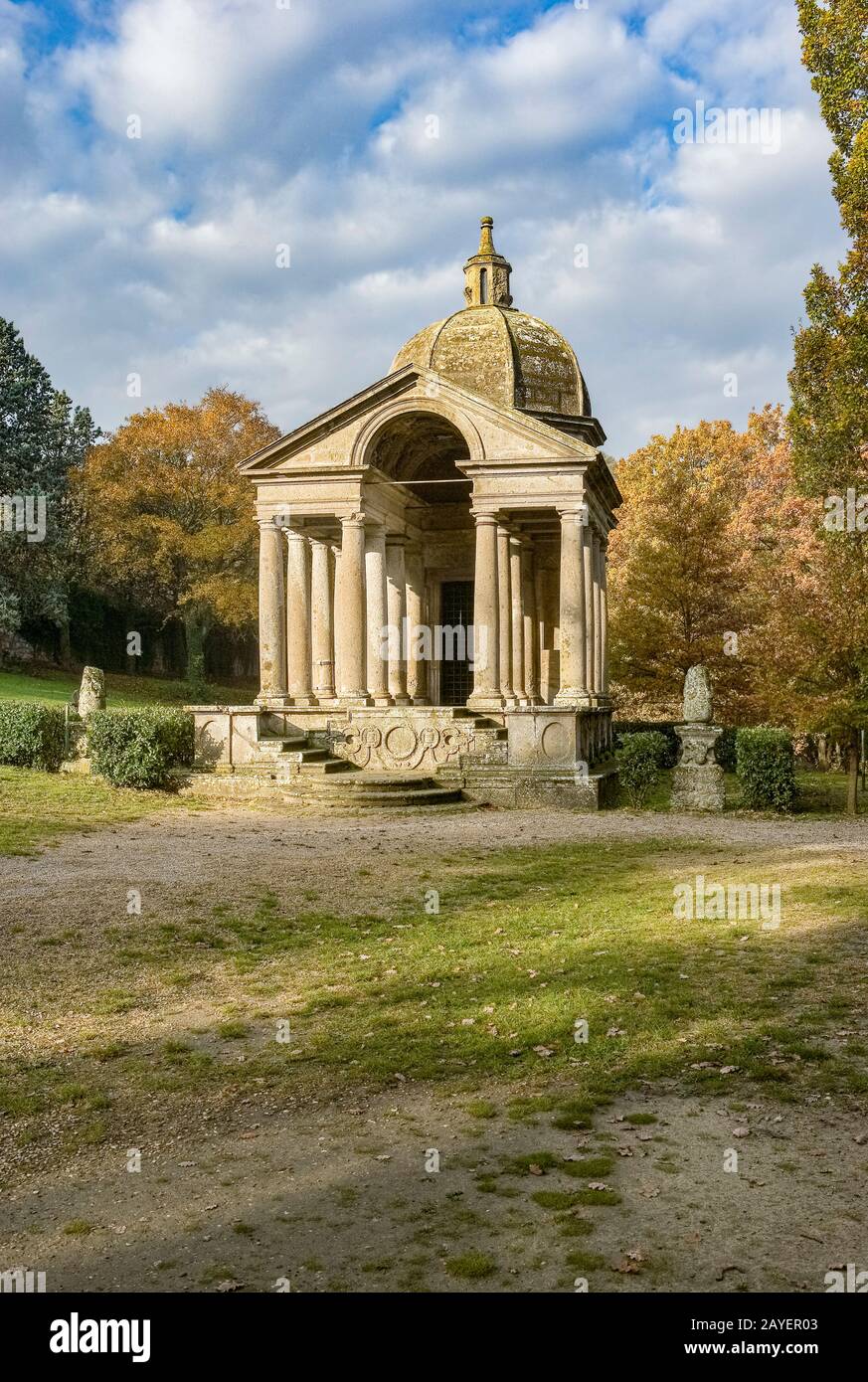 Italy, Lazio, the Bomarzo garden Of Monster ( Giardino Dei Mostri ...