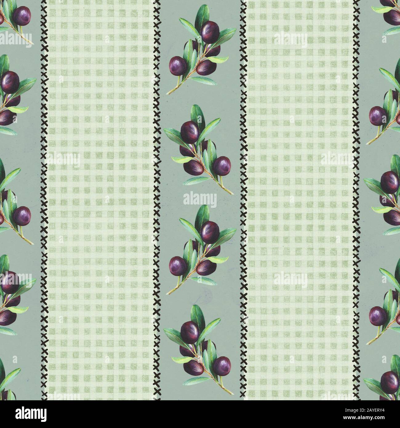 Olive grey watercolor hi-res stock photography and images - Alamy