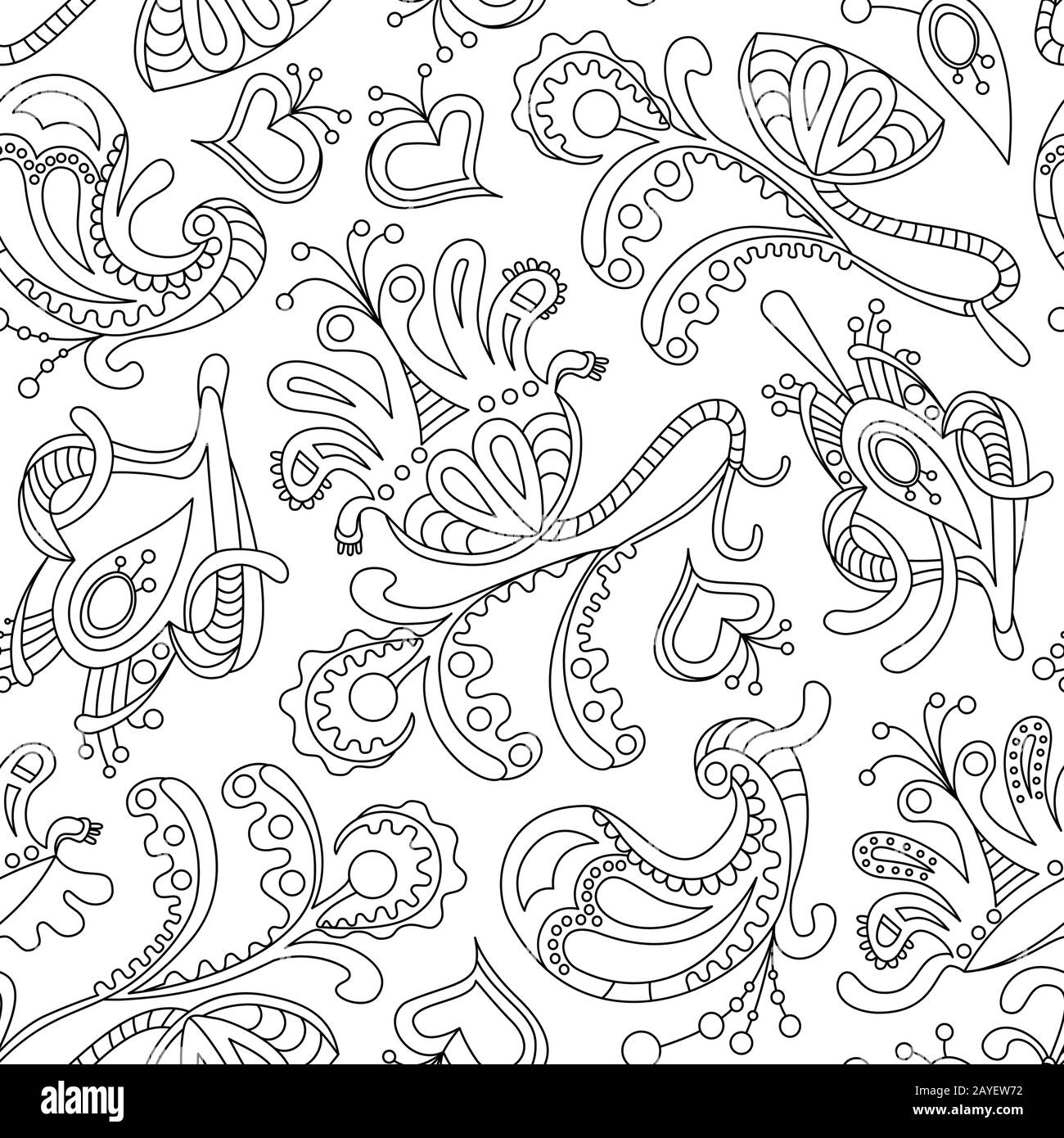 Noble patterns Black and White Stock Photos & Images - Alamy