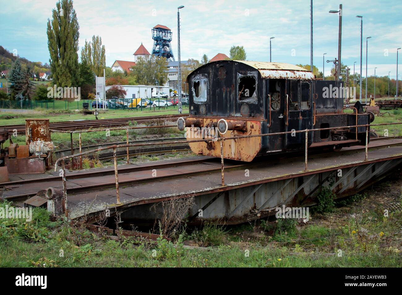 Heavy shunting locomotive hi-res stock photography and images - Alamy