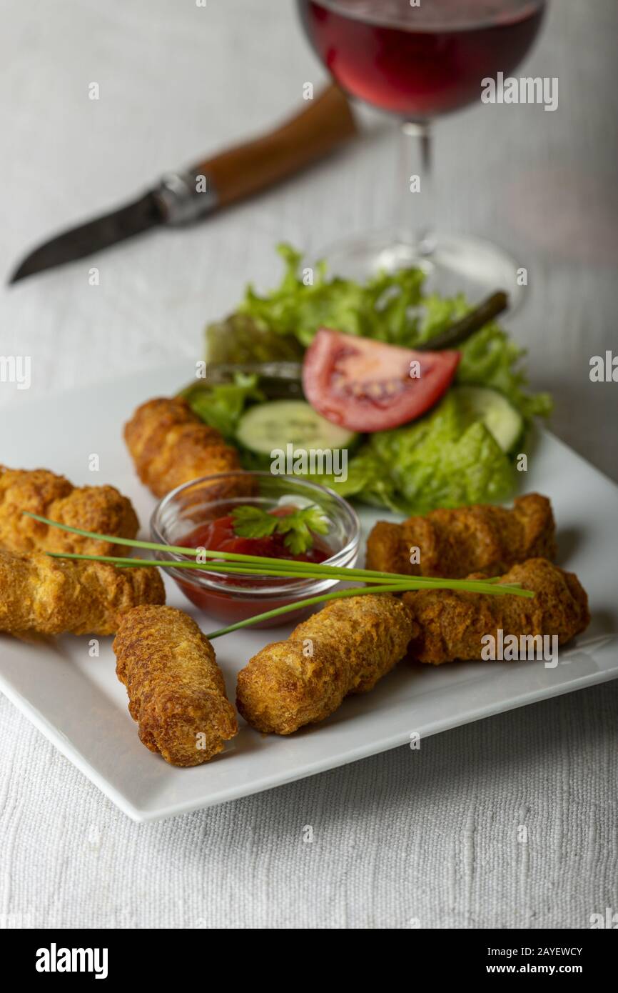 Traditional croquettes hi-res stock photography and images - Alamy