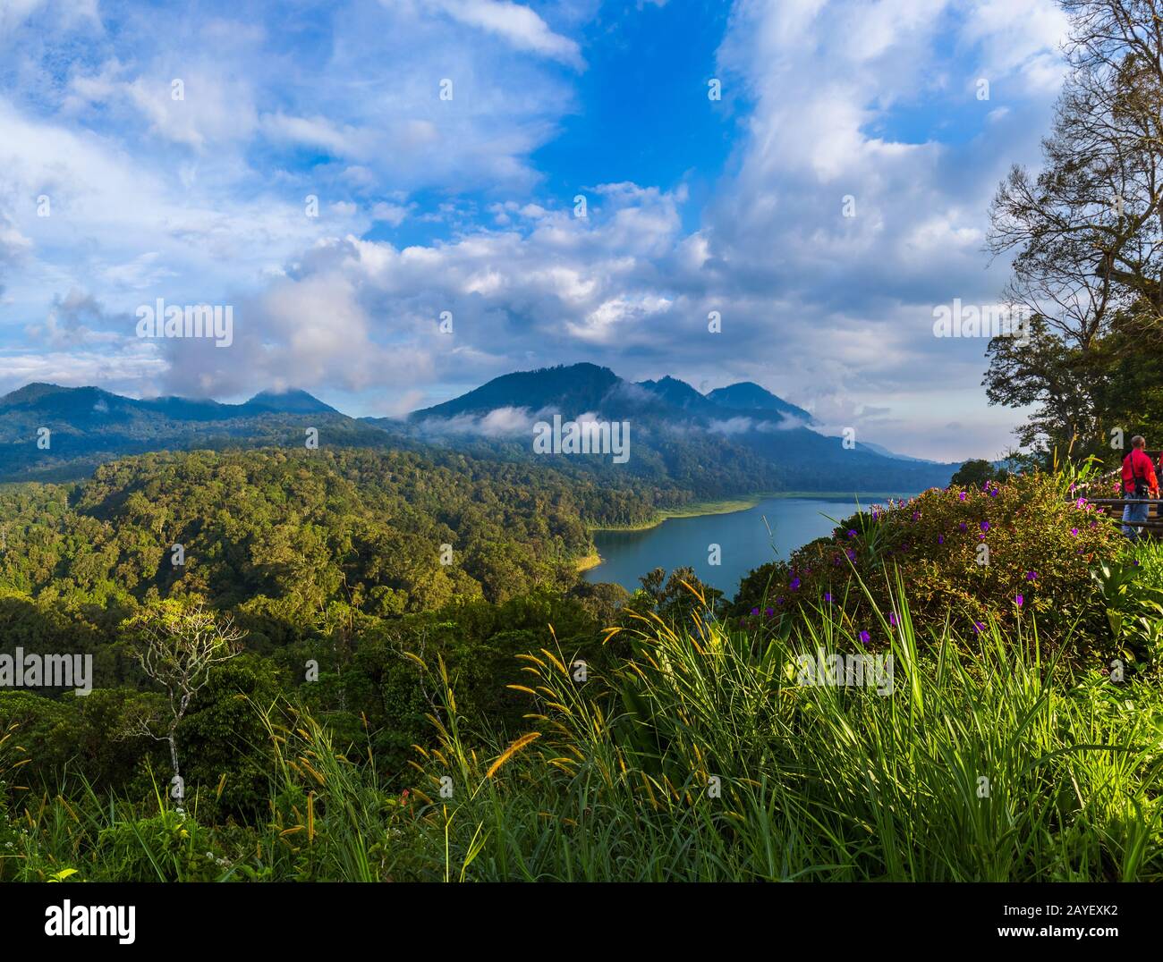 Lake Tamblingan - Bali Island Indonesia Stock Photo - Alamy