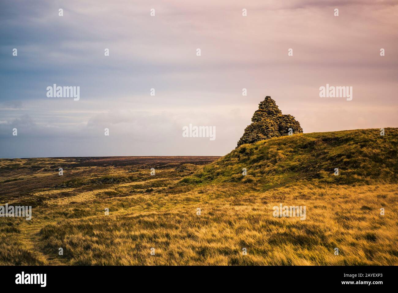 Nab Hill, near Oxenhope, Bradford, West Yorkshire Stock Photo - Alamy