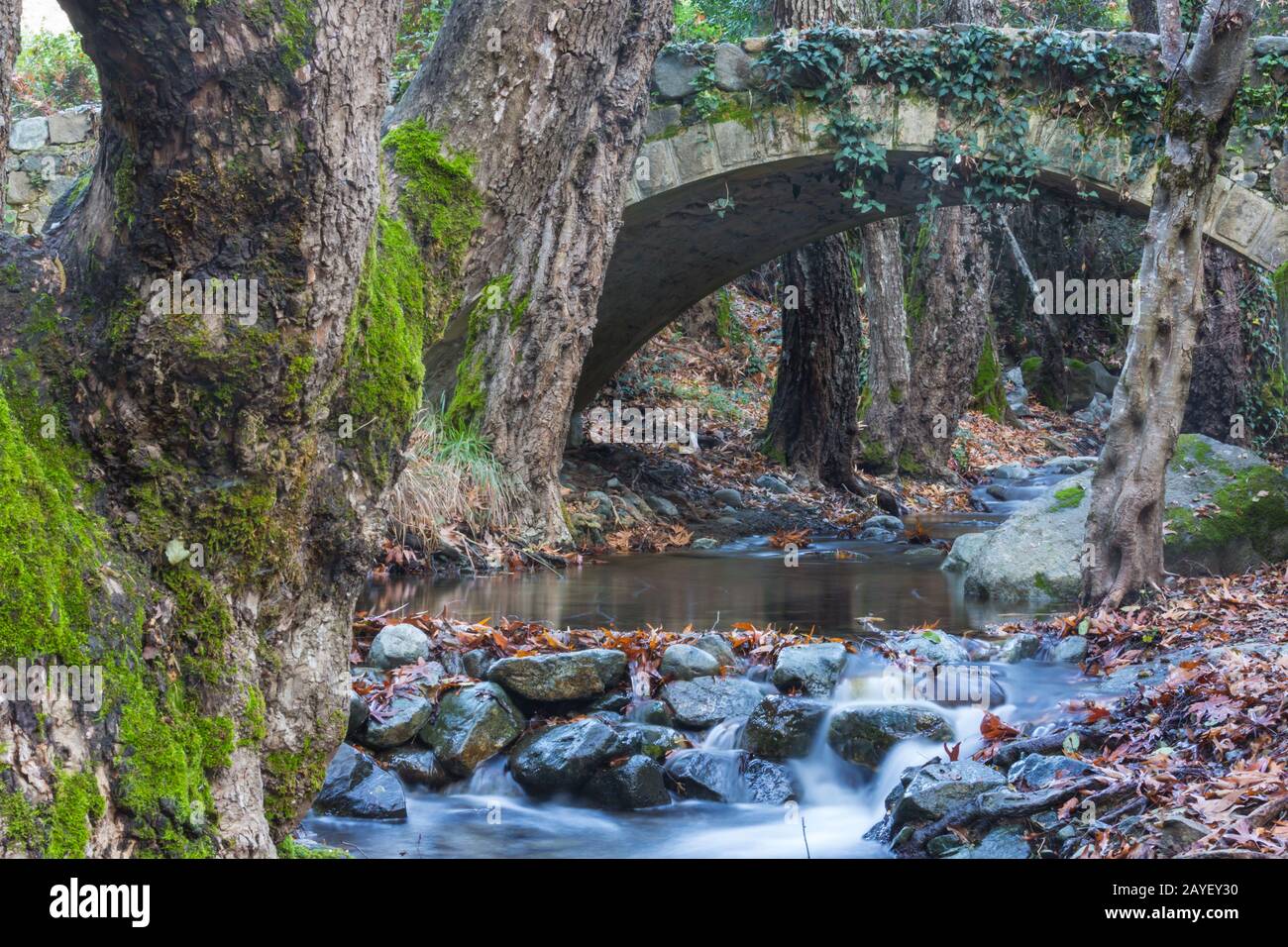 Bridge in Cyprus Stock Photo - Alamy