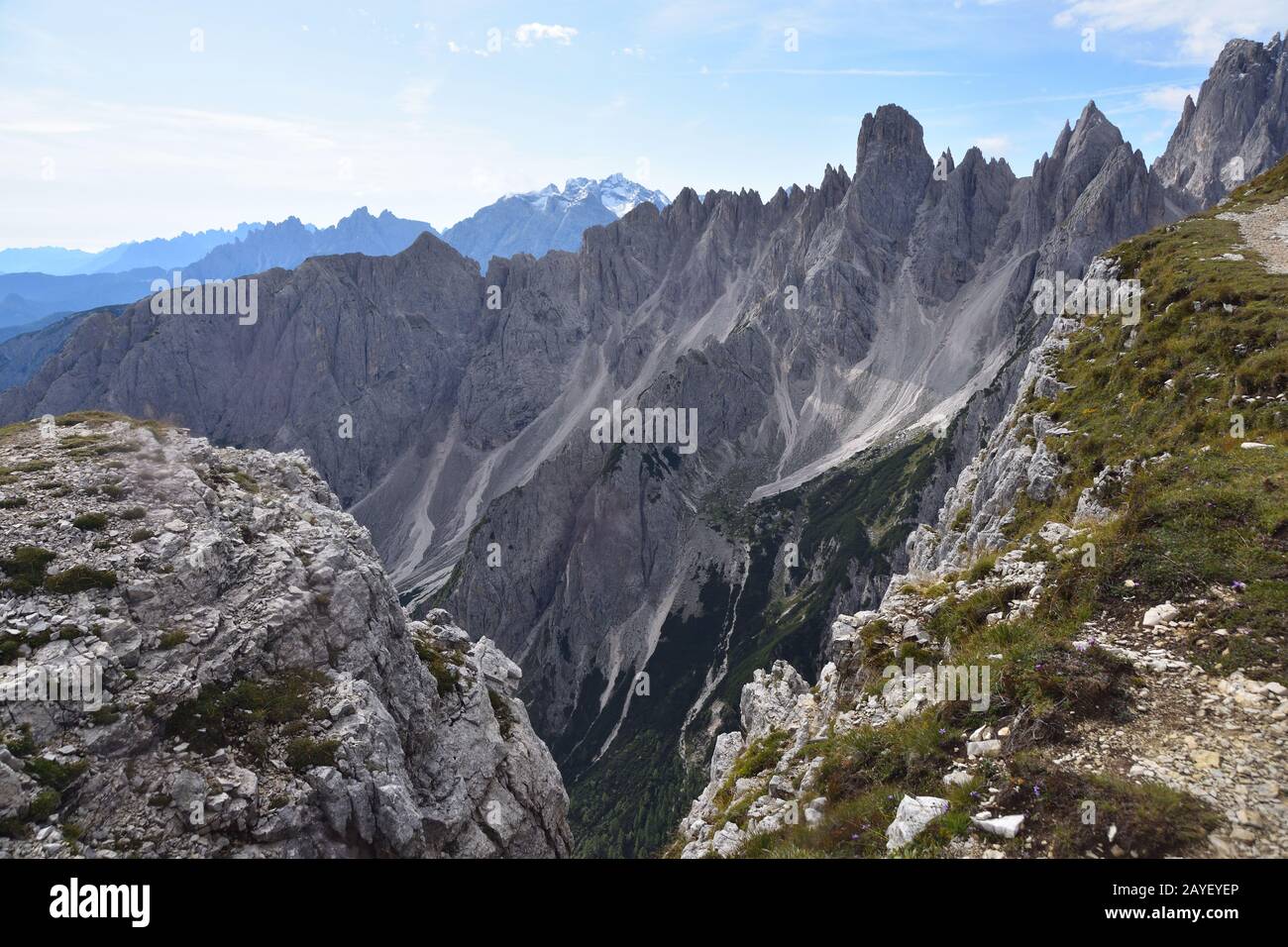 Dolomiti Bellunesi National Park Stock Photo - Alamy