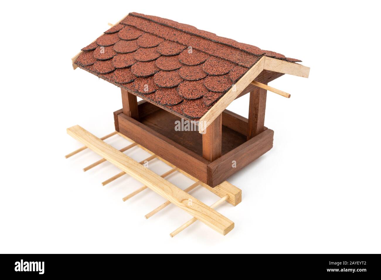 Wild bird feeder on Cut Out Stock Images & Pictures - Alamy