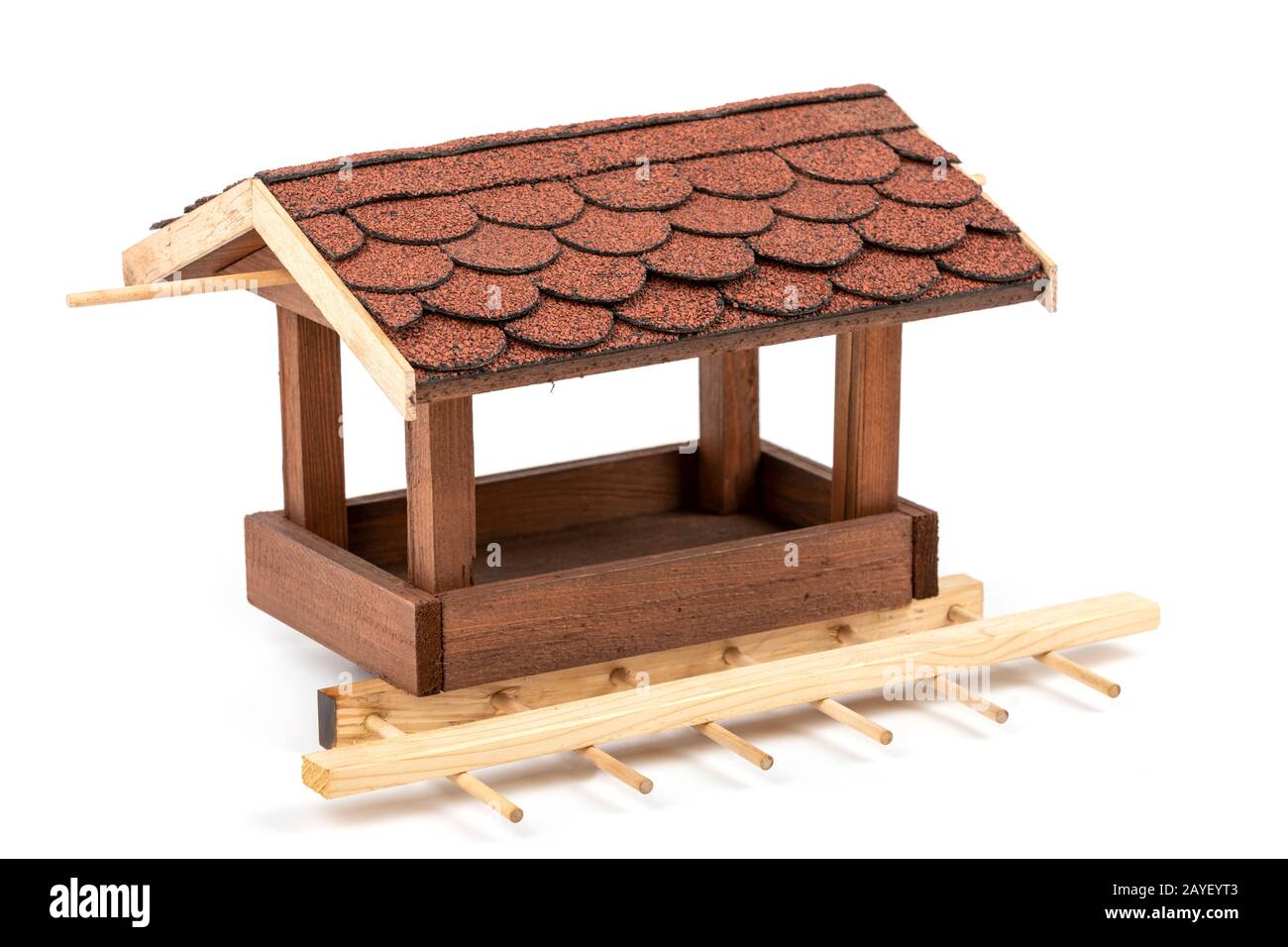 Wild bird feeder on Cut Out Stock Images & Pictures - Alamy