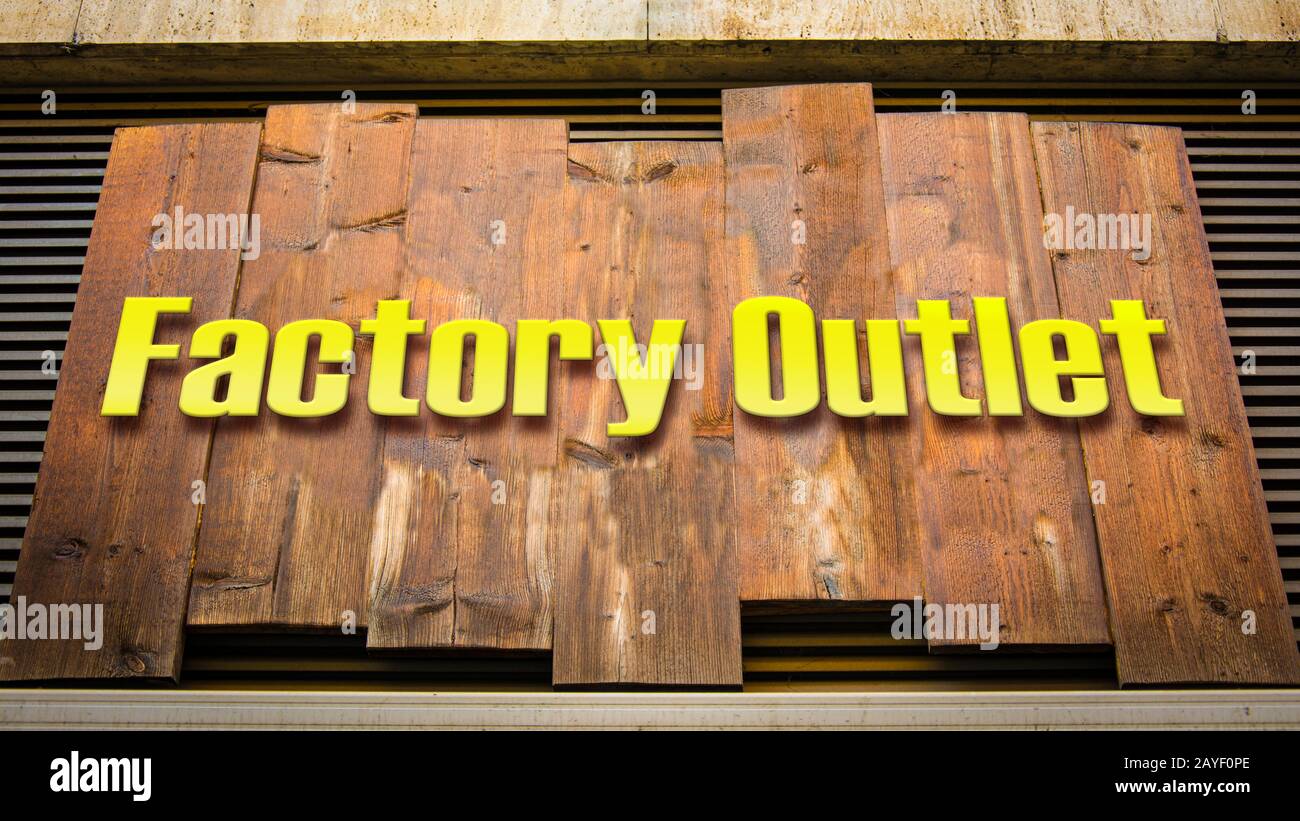 Direct factory outlet hi-res stock photography and images - Alamy