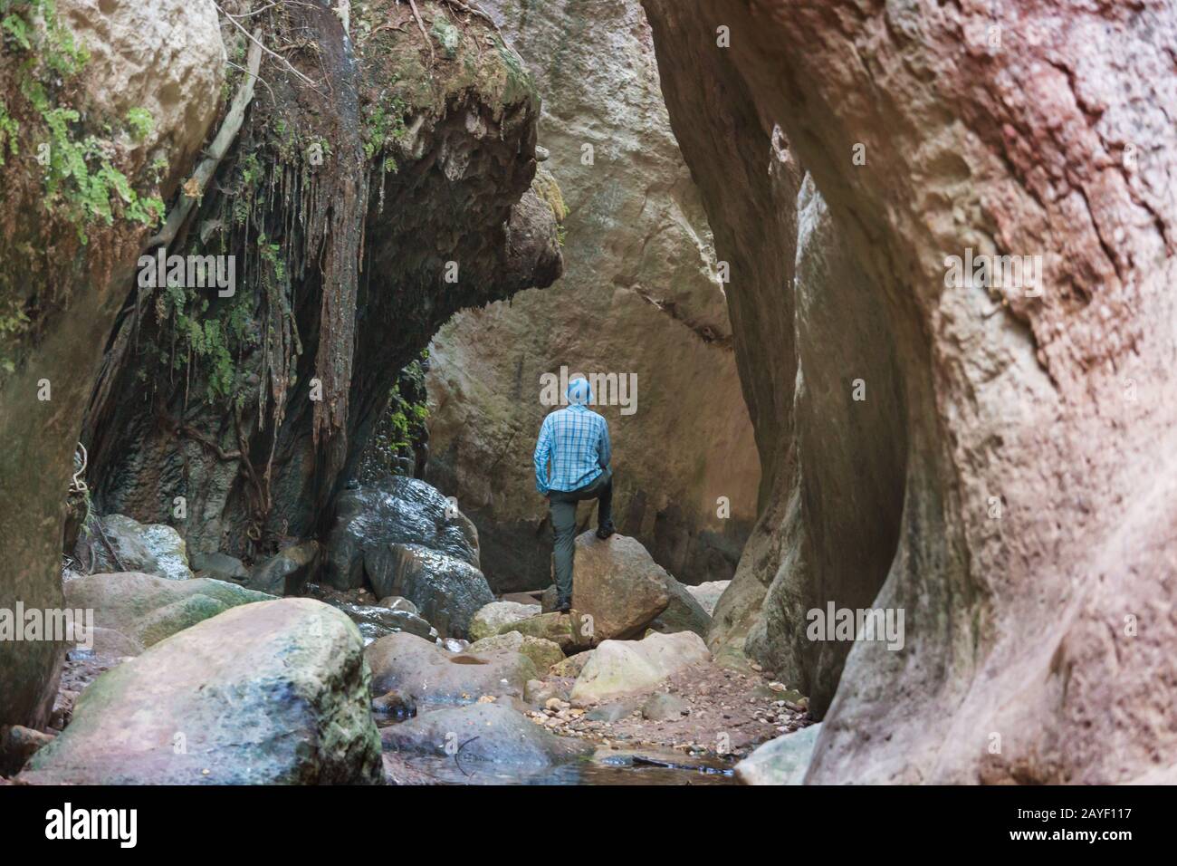 Canyon in Cyprus Stock Photo - Alamy