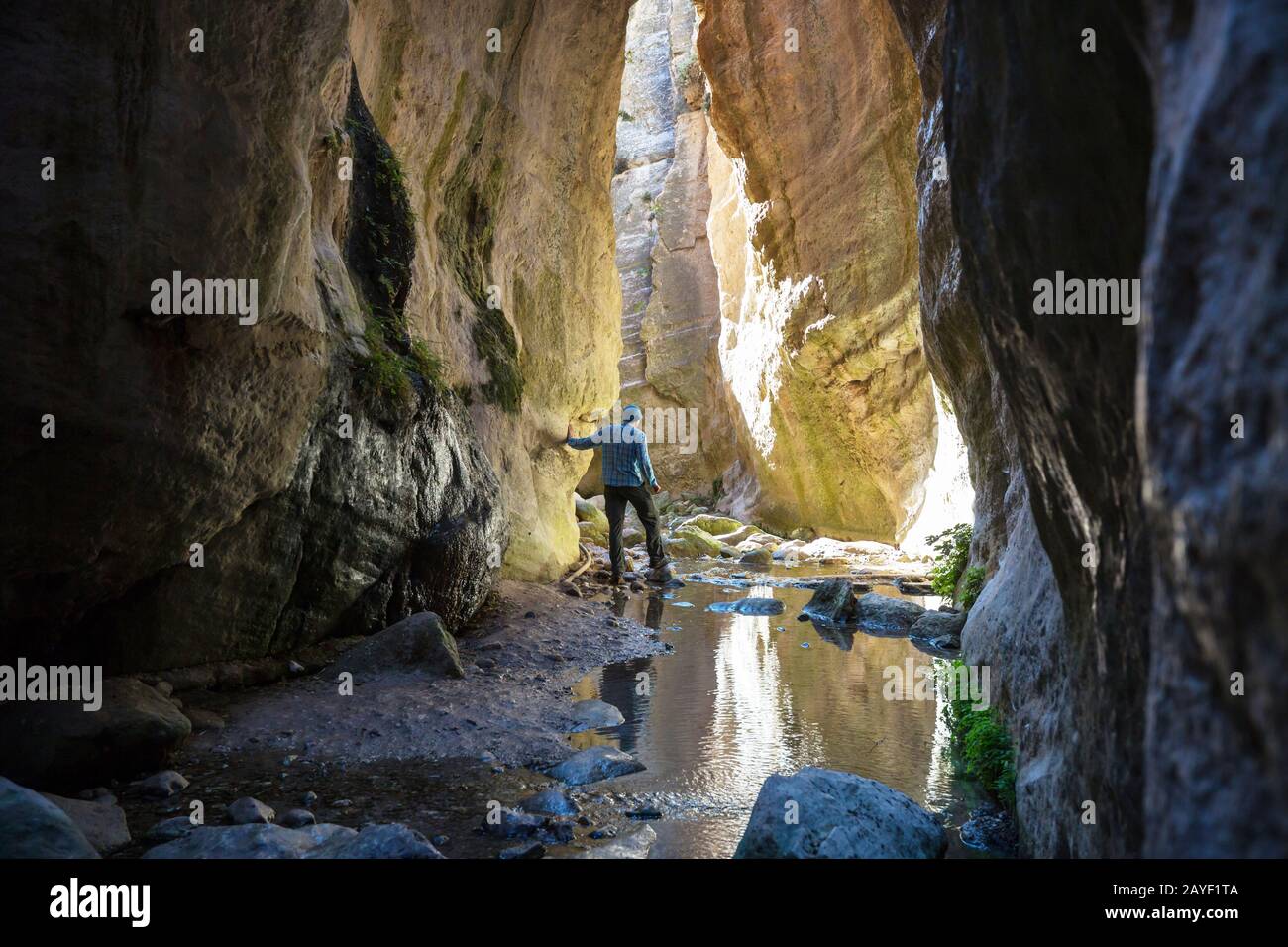 Canyon in Cyprus Stock Photo - Alamy
