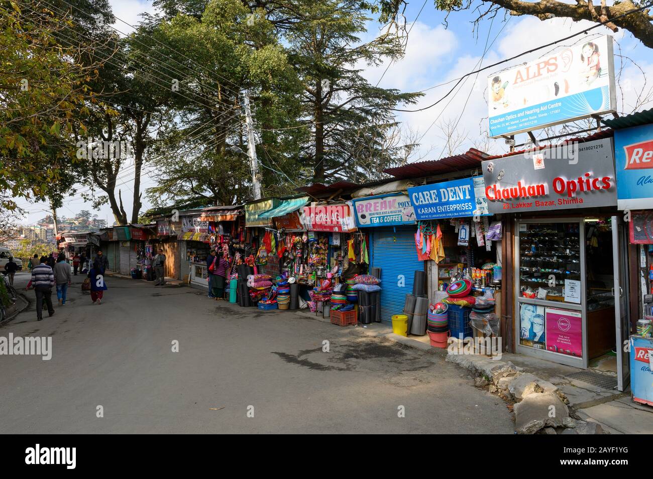 Street scenes of Shimla, India Stock Photo - Alamy