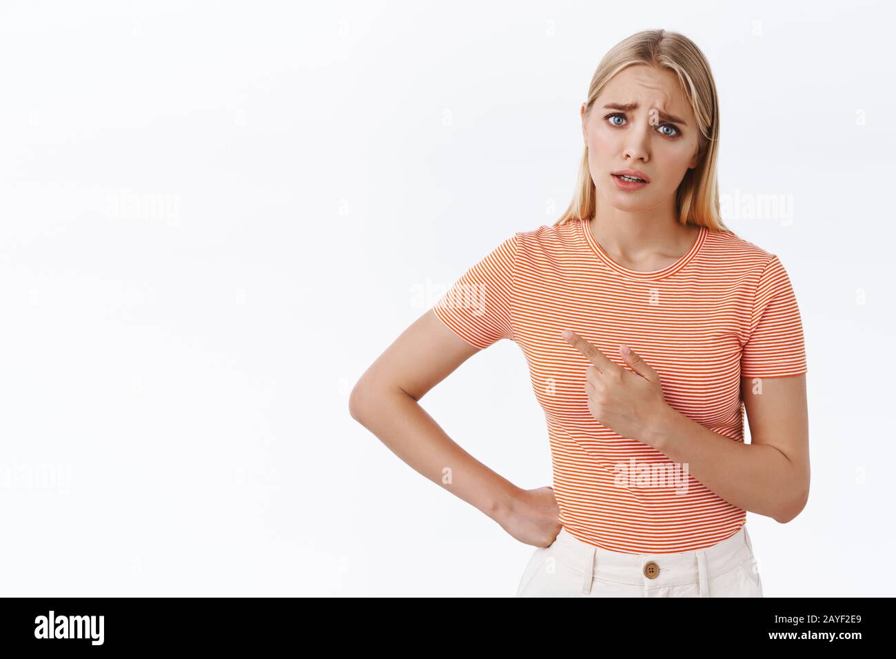 Girl stooping hi-res stock photography and images - Alamy