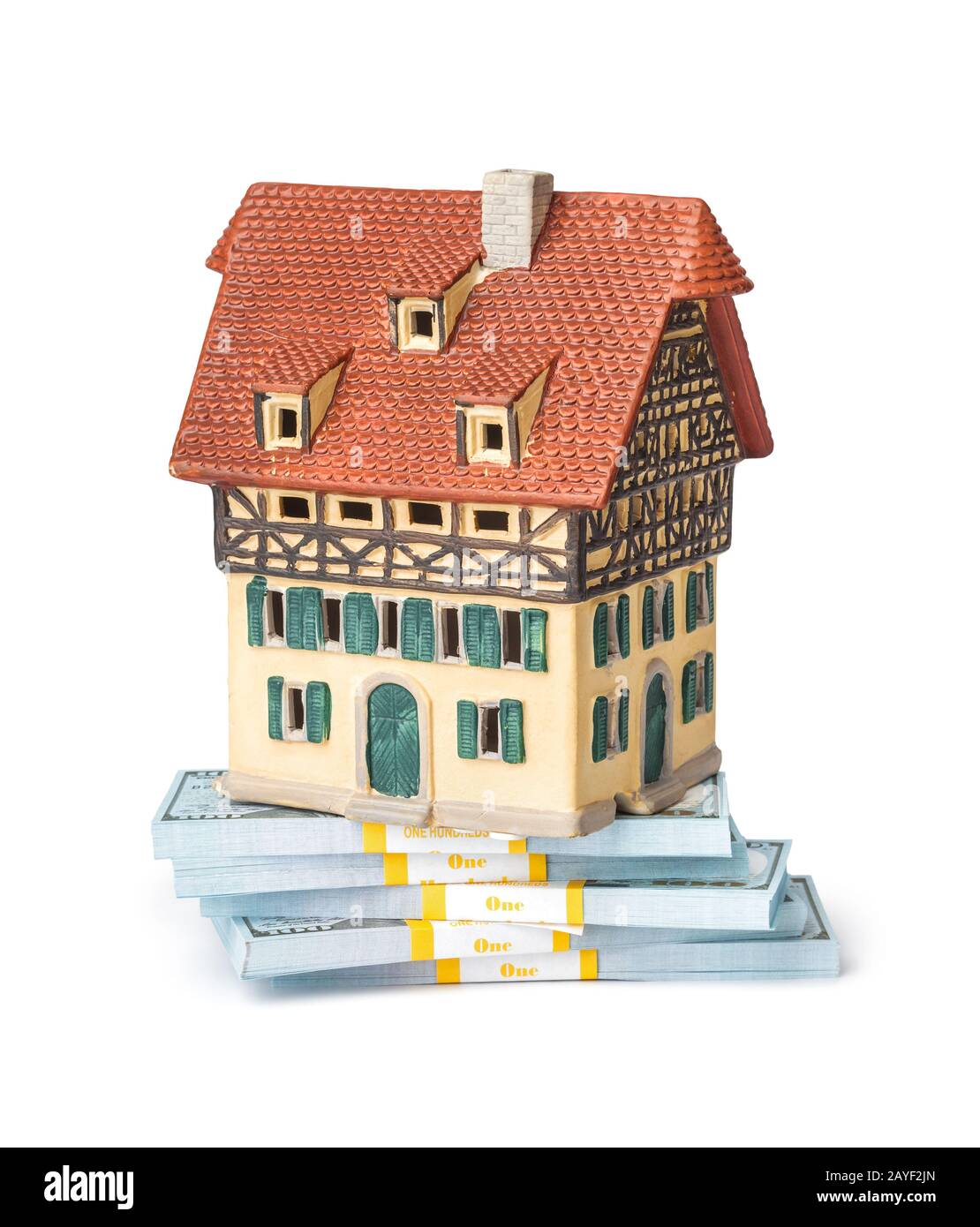 House and money Stock Photo - Alamy