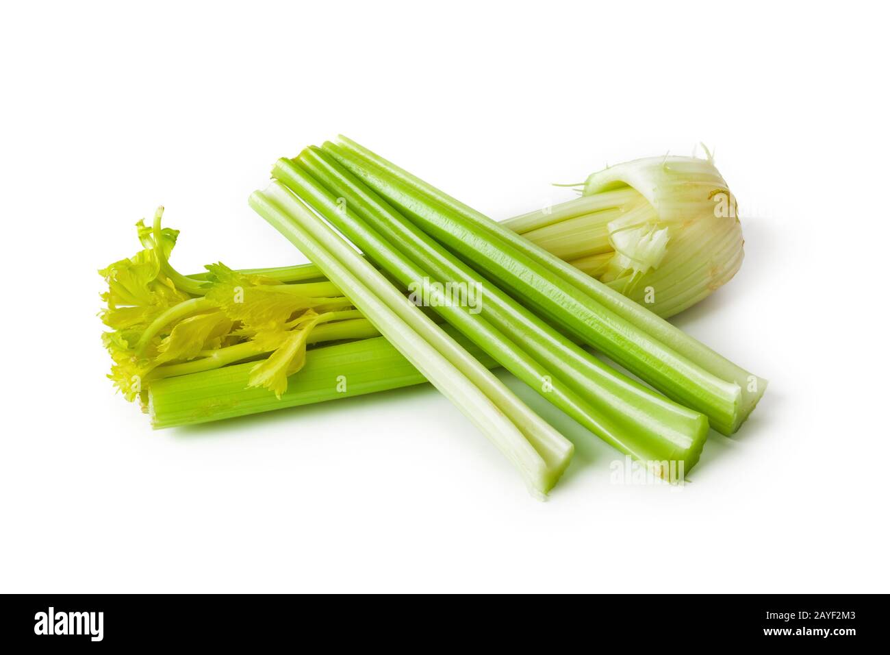 Fresh celery sticks isolated hi-res stock photography and images - Alamy