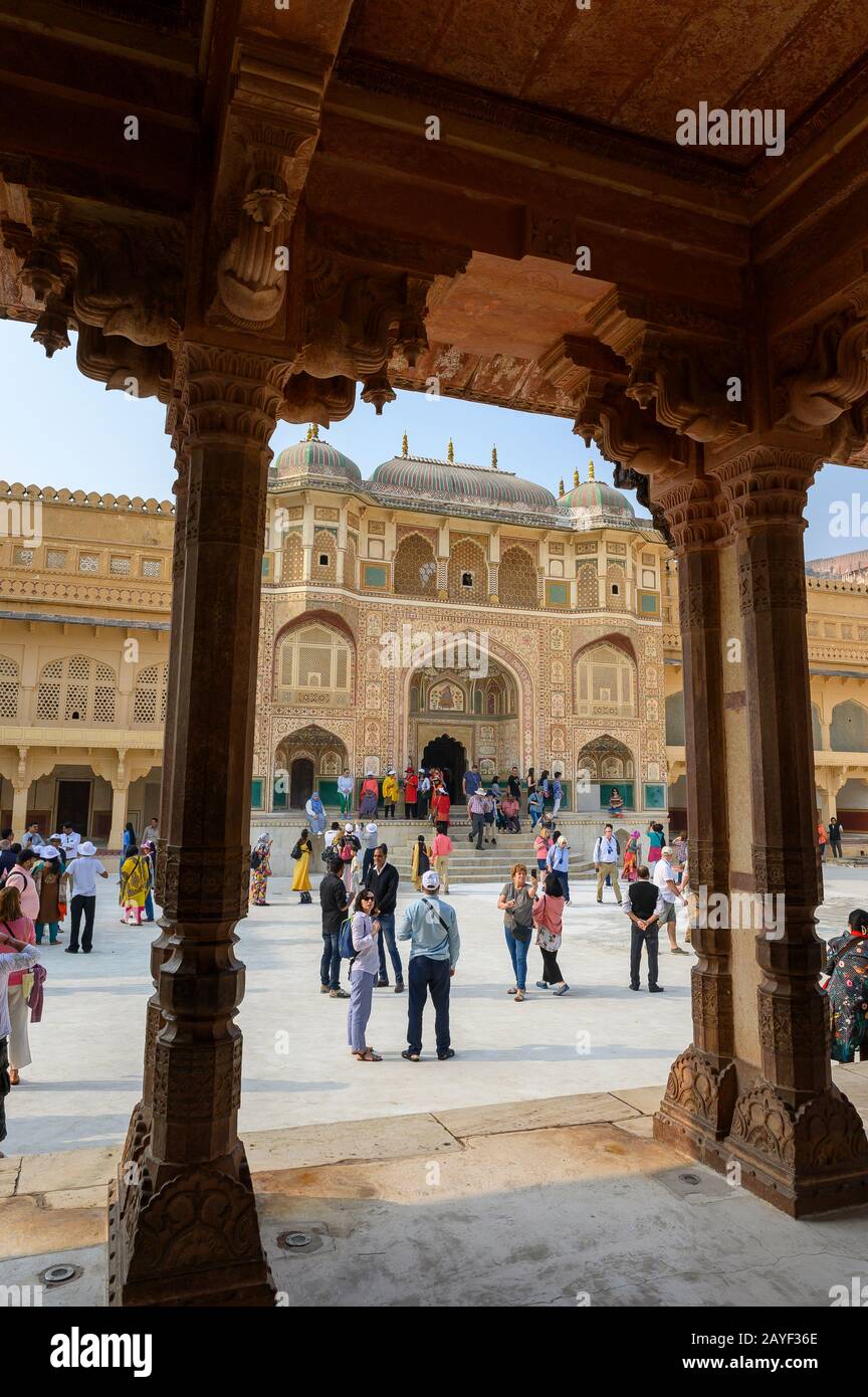 Amber fort amer fort hi-res stock photography and images - Alamy