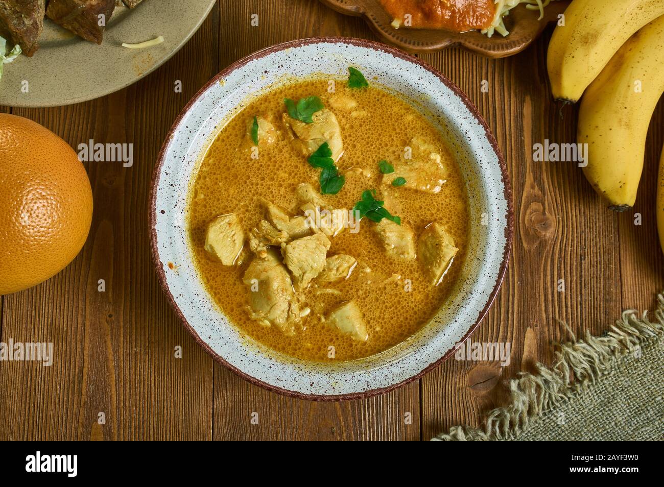 Ghanaian Groundnut Stew Stock Photo - Alamy