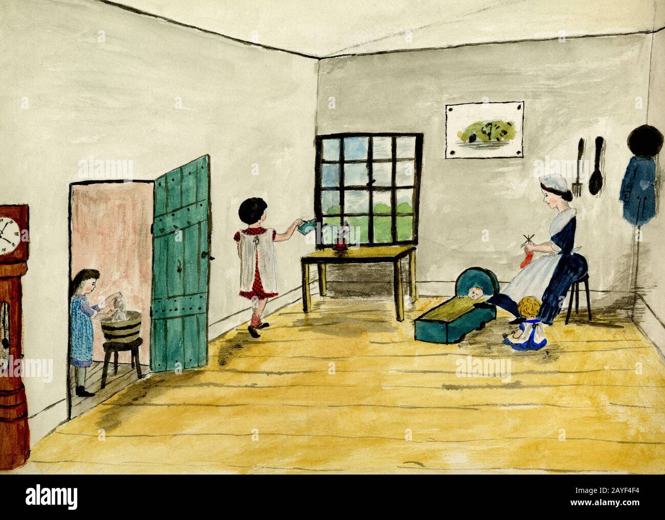 Nursemaid 1800s england hi-res stock photography and images - Alamy