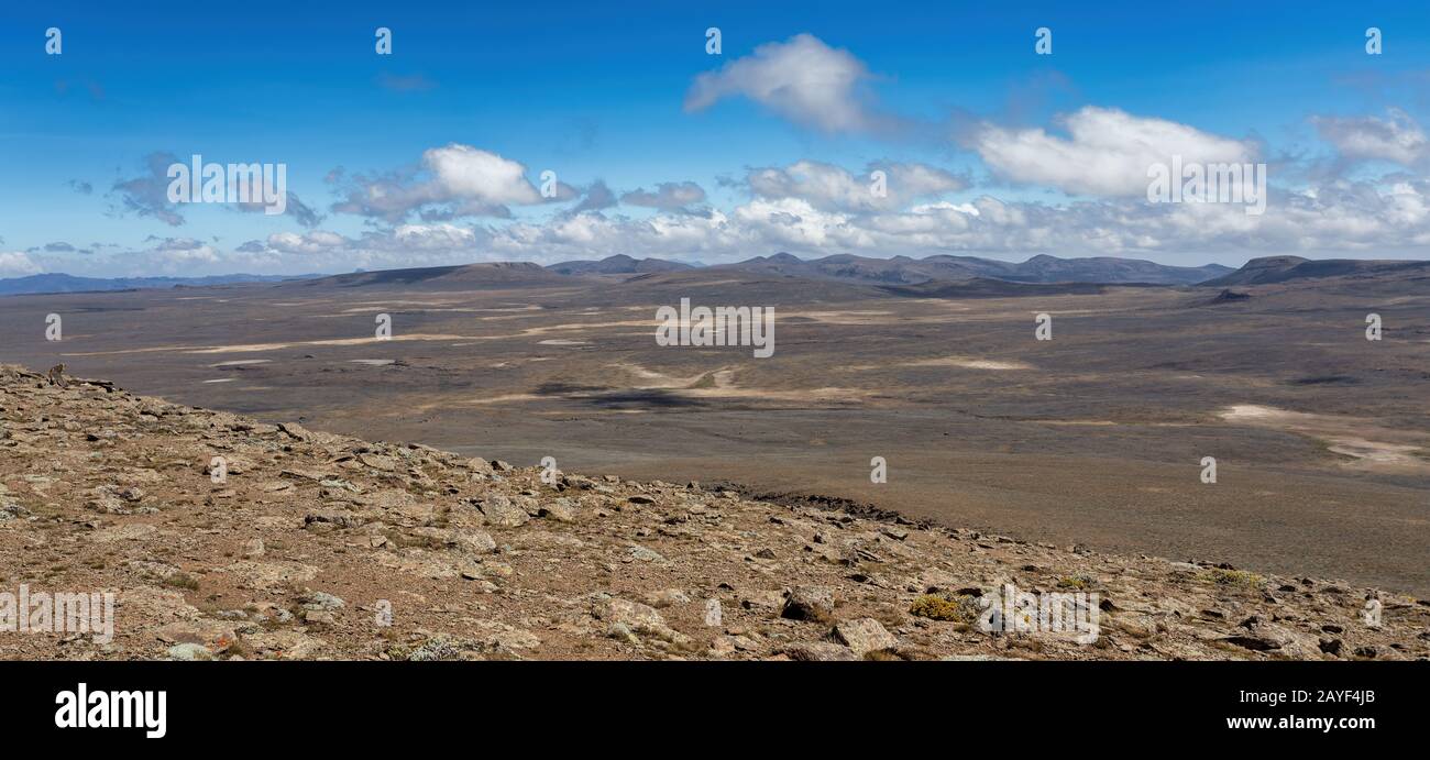 Ethiopian Bale Mountains landscape, Ethiopia Africa Stock Photo - Alamy