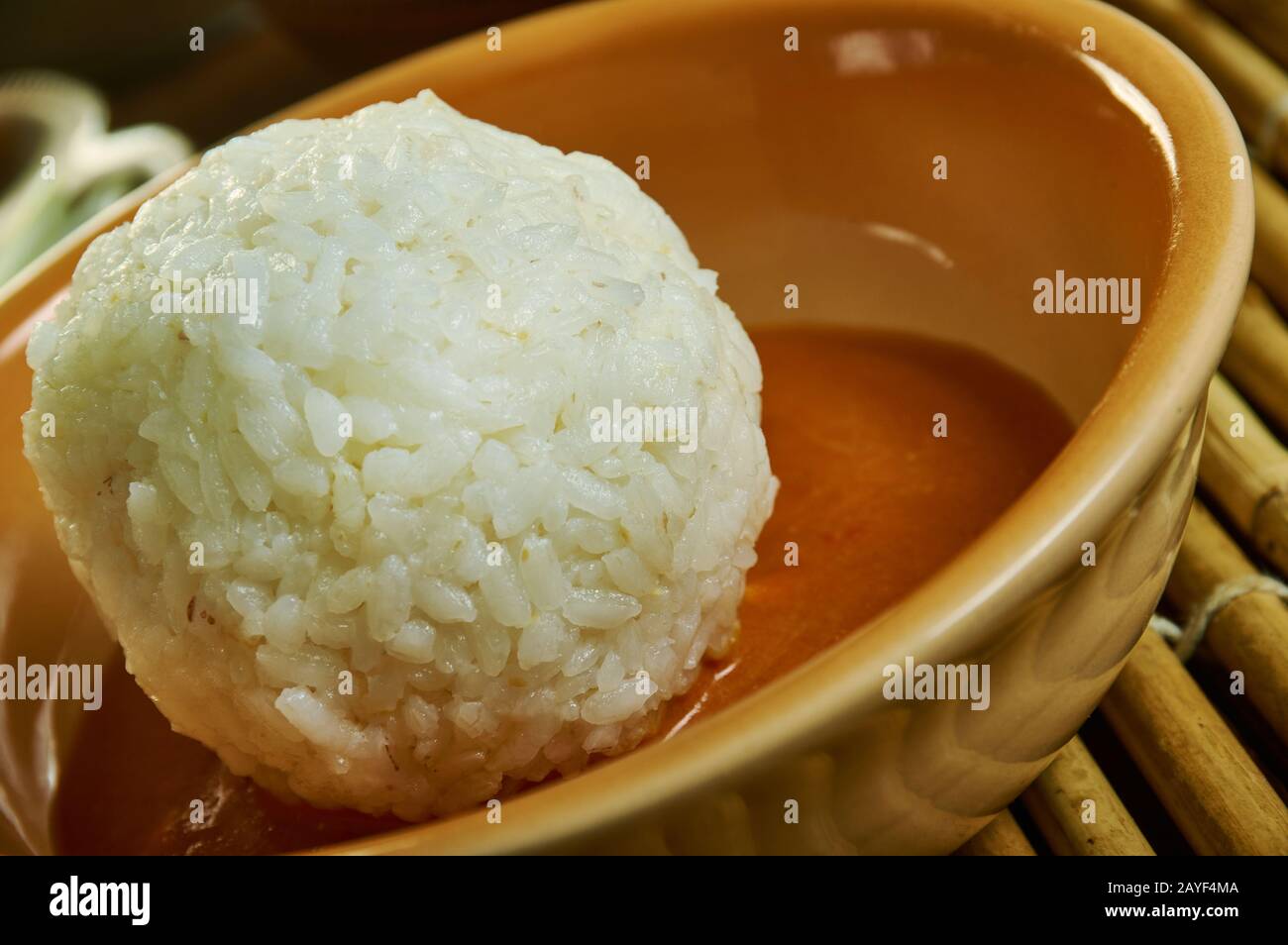 Ghanaian Omo Tuo Stock Photo - Alamy