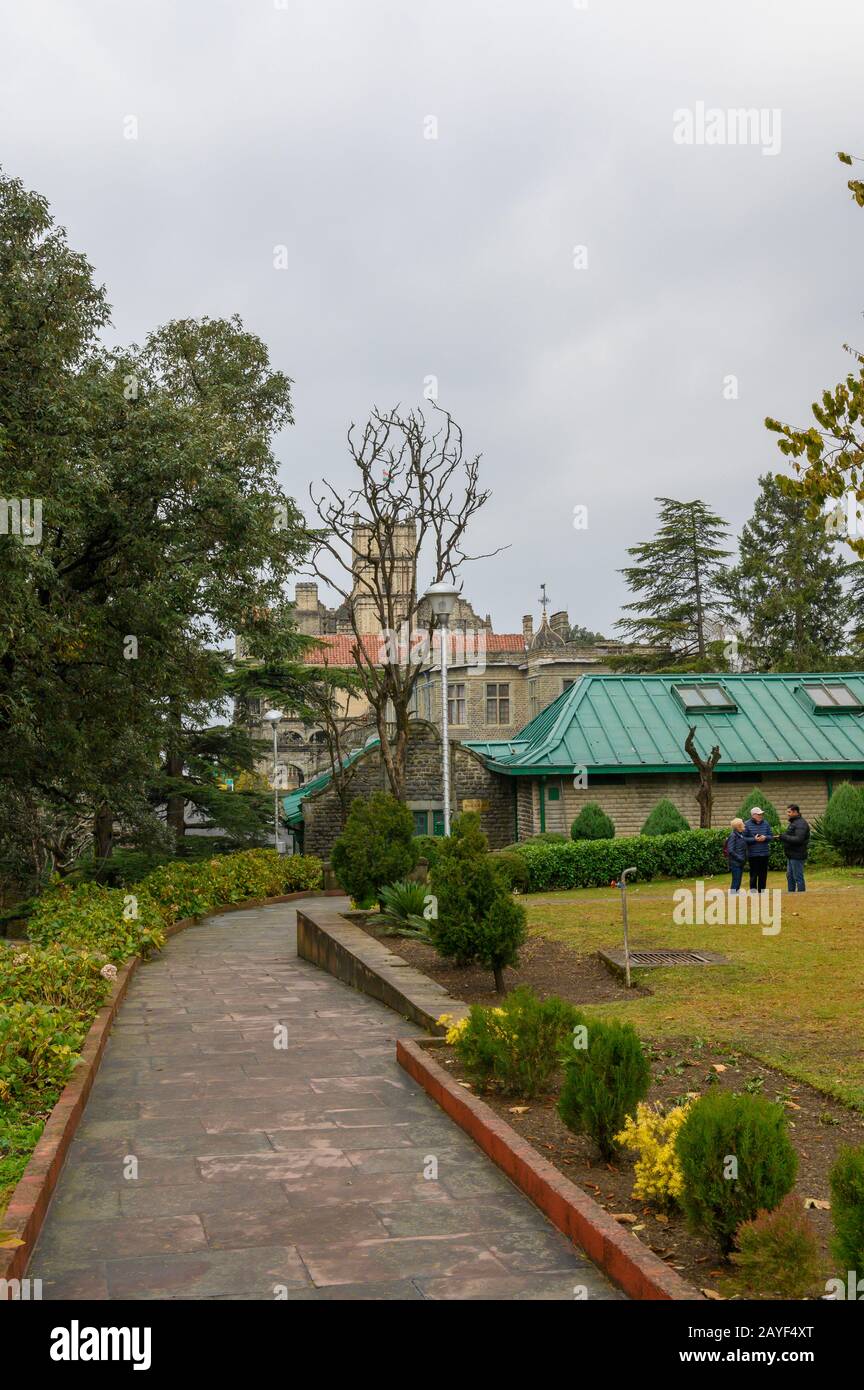 Shimla tourist hi-res stock photography and images - Alamy