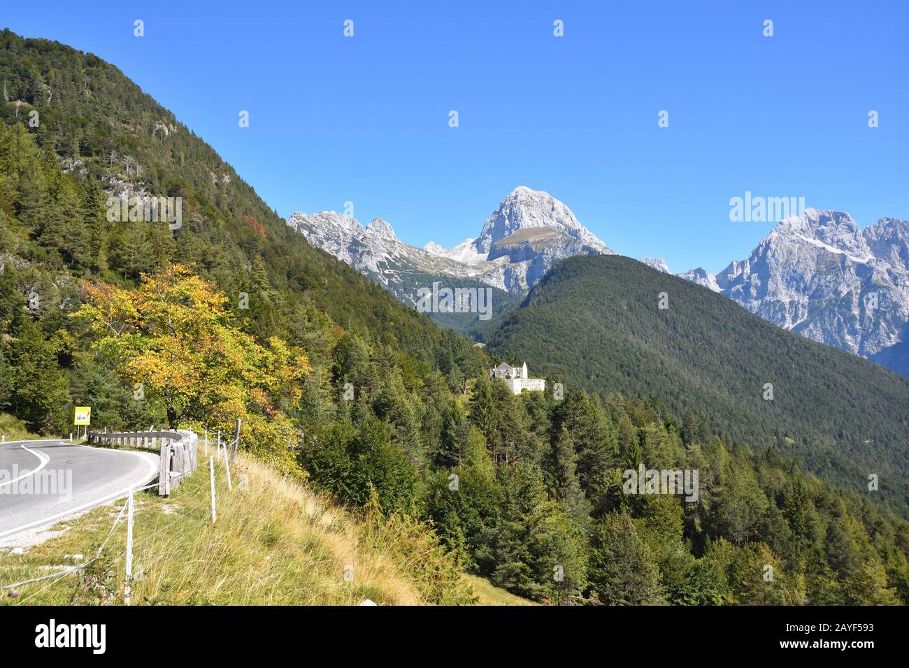 On the Predil Pass Stock Photo - Alamy