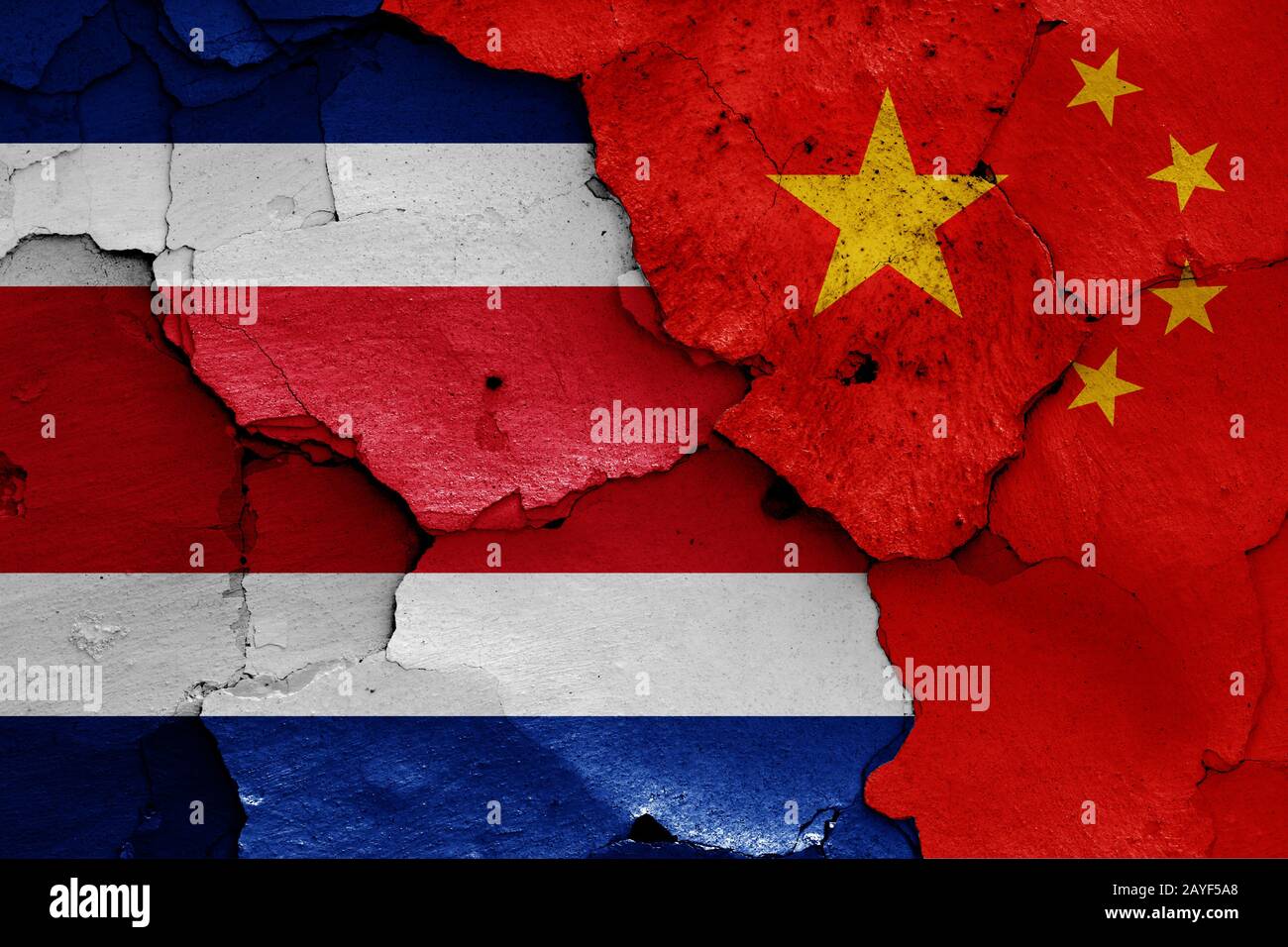 China costa rica conflict hi-res stock photography and images - Alamy