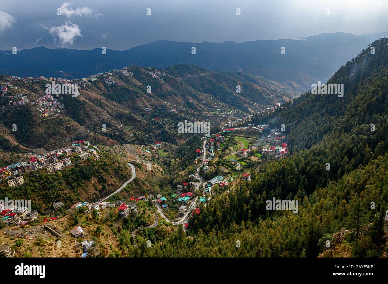 Area aroound Shimla,India Stock Photo - Alamy