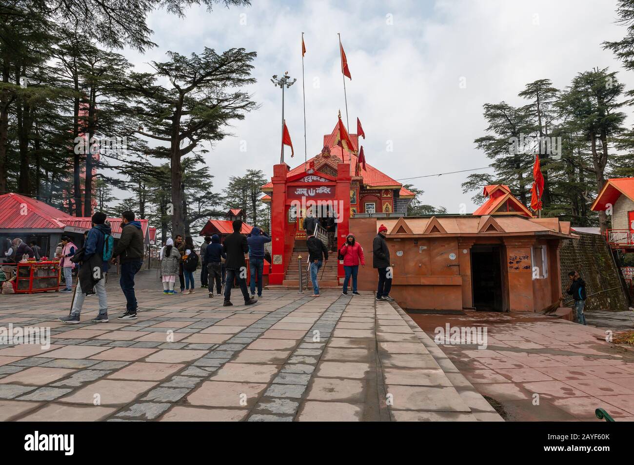 Jakhu temple simla hi-res stock photography and images - Alamy