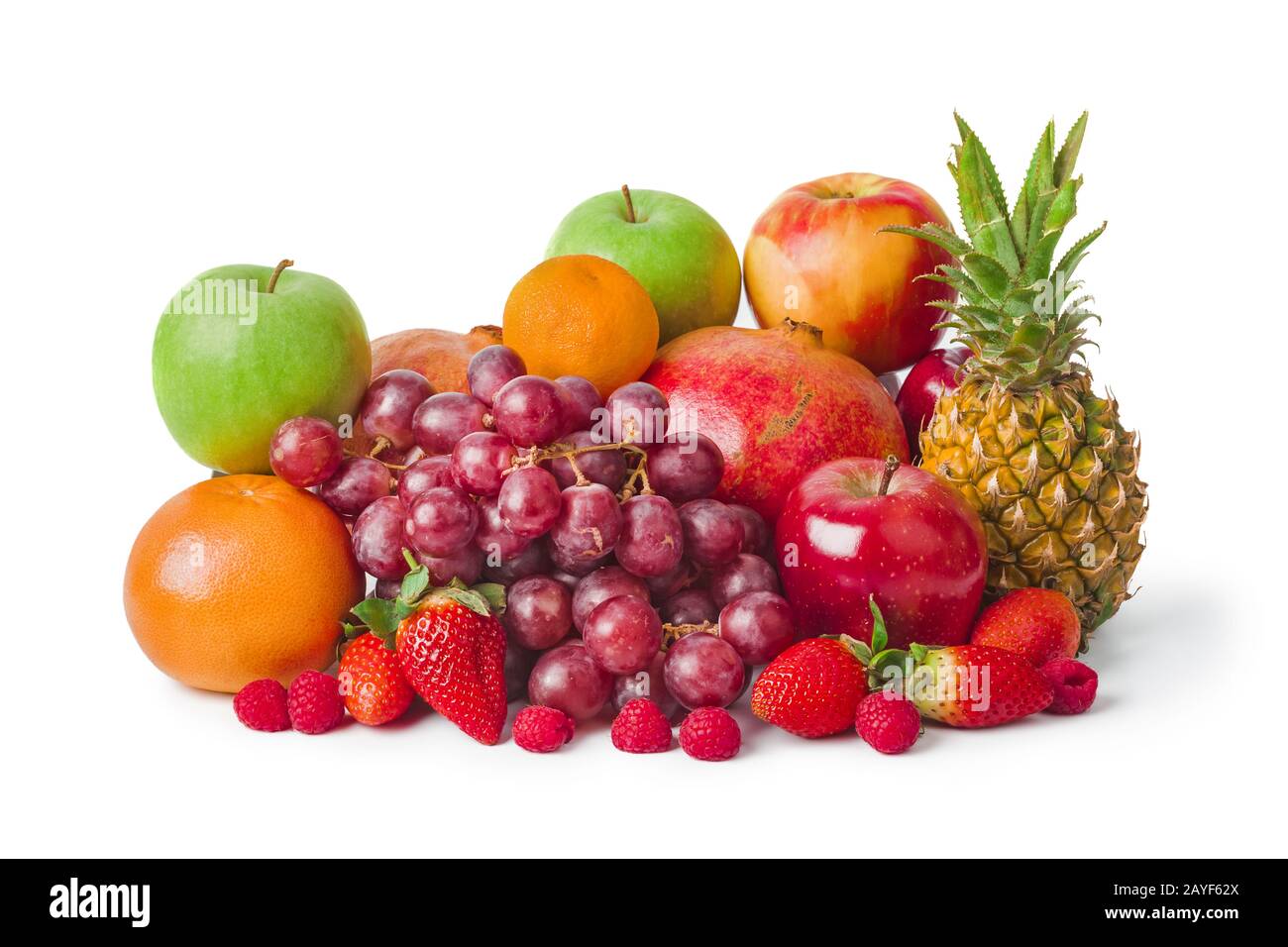 Set of fruits Stock Photo - Alamy