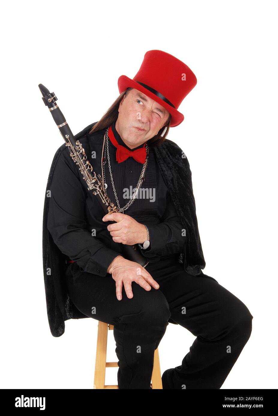 Clarinet player hi-res stock photography and images - Alamy