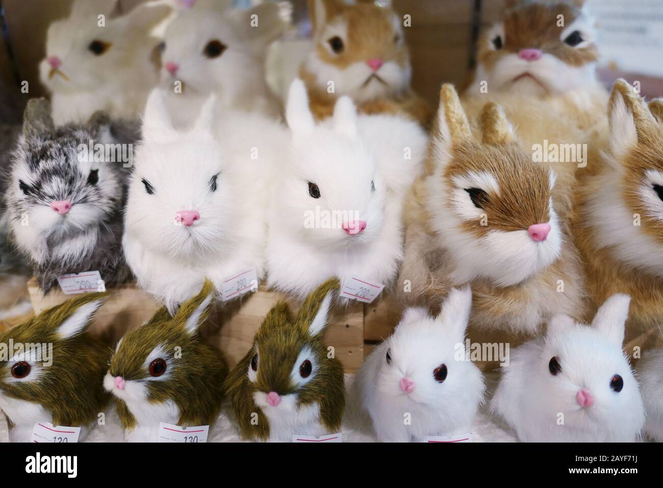 Toy rabbits hi-res stock photography and images - Alamy