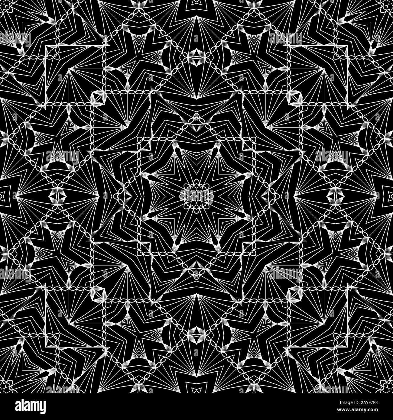 Geometric pattern interwoven Black and White Stock Photos & Images - Alamy