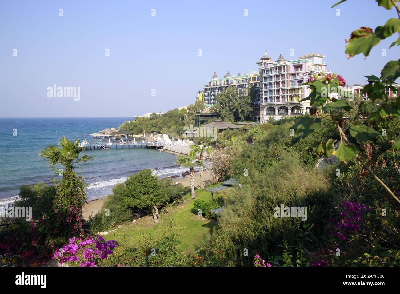 Turkish hotel complex hi-res stock photography and images - Alamy