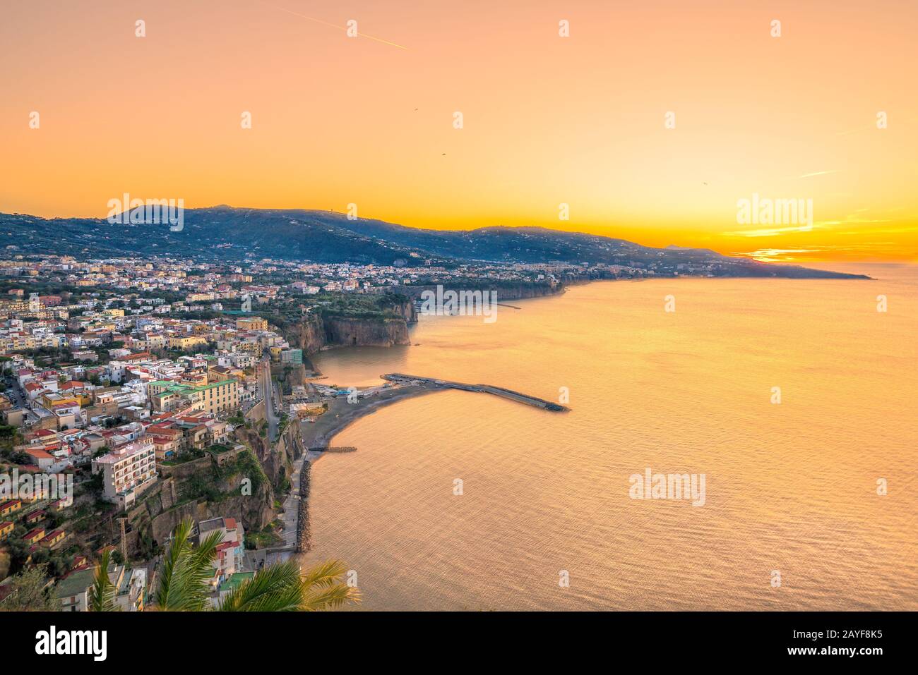 Naples sunset hi-res stock photography and images - Alamy