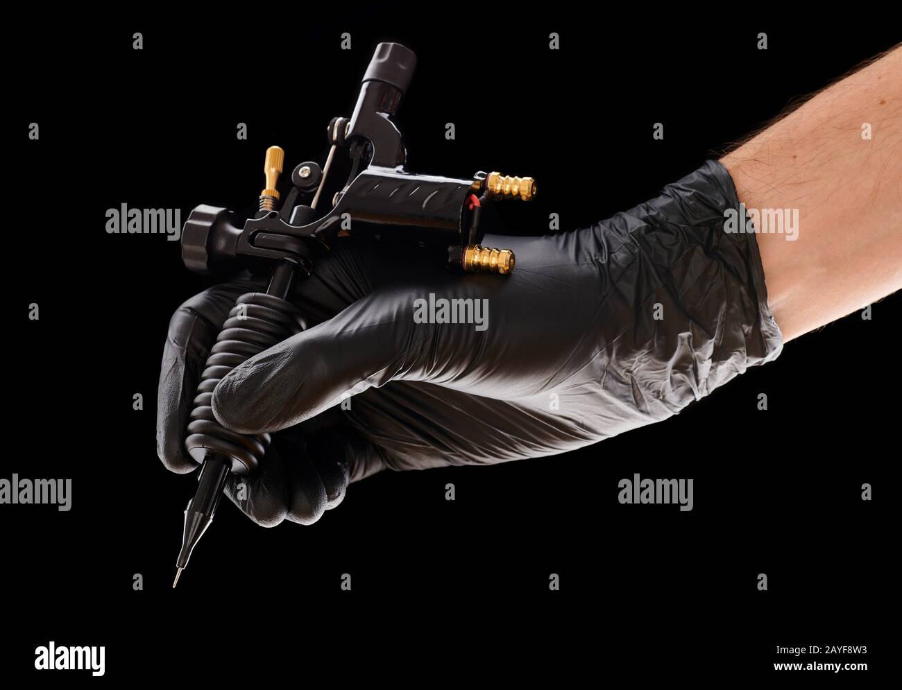 Hand holding machine gun hi-res stock photography and images - Alamy