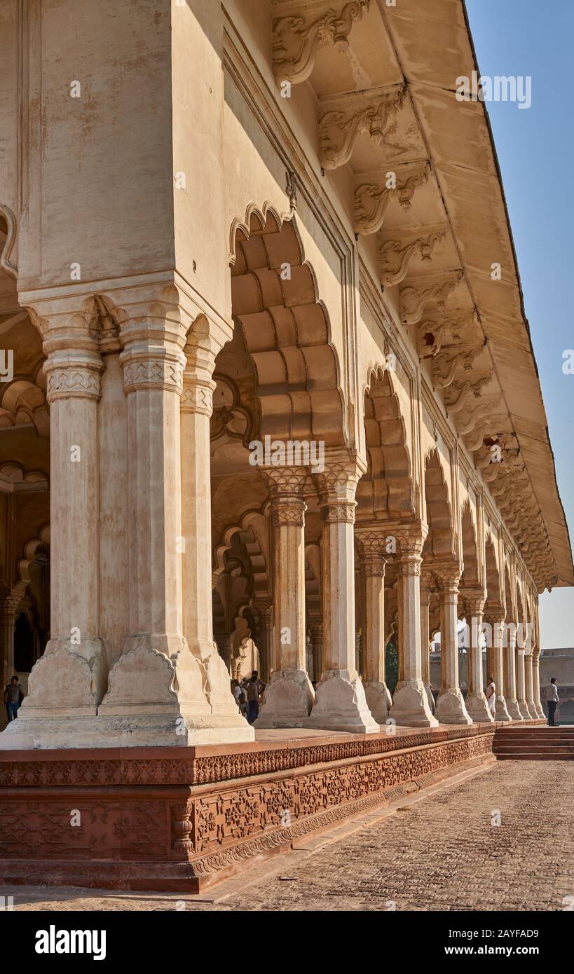 Diwan-i-Am (Hall of Public Audience), Agra Fort, Agra, Uttar Pradesh ...