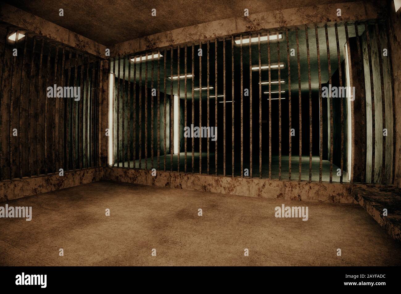 Interior private prison hi-res stock photography and images - Alamy
