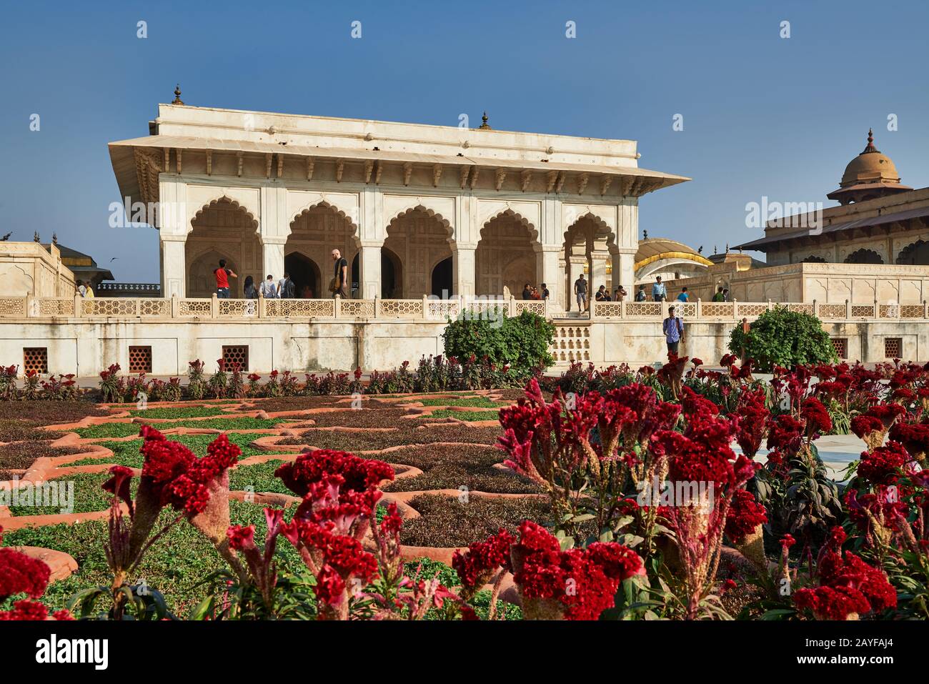 Anguri Bagh gardens, Roshan Ara Pavilion or Khas Mahal Palace, Agra ...