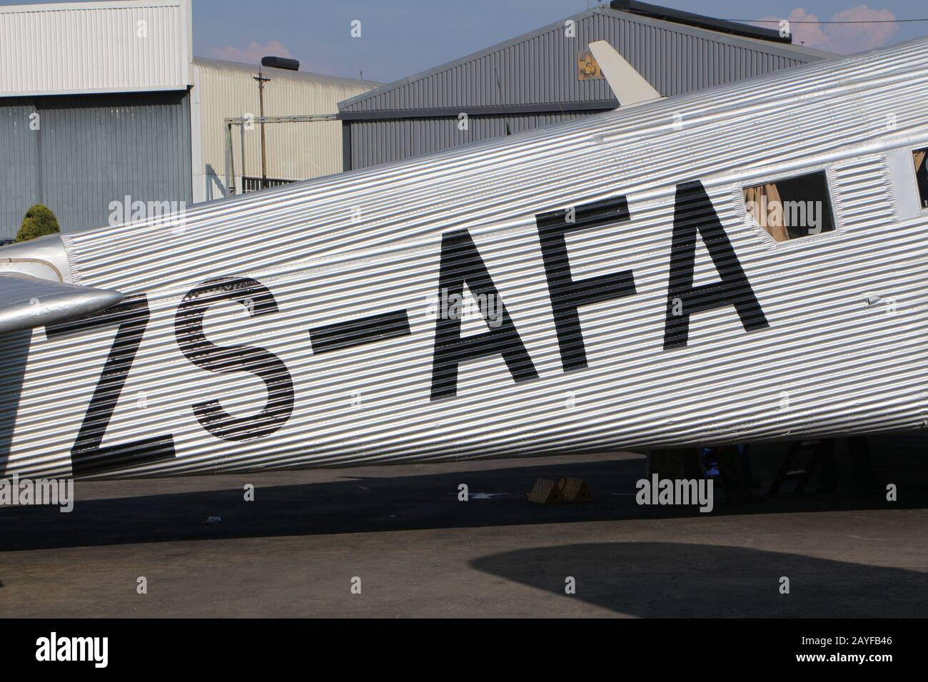 South Africa's Ju 52 "Jan Van Riebeeck Stock Photo - Alamy