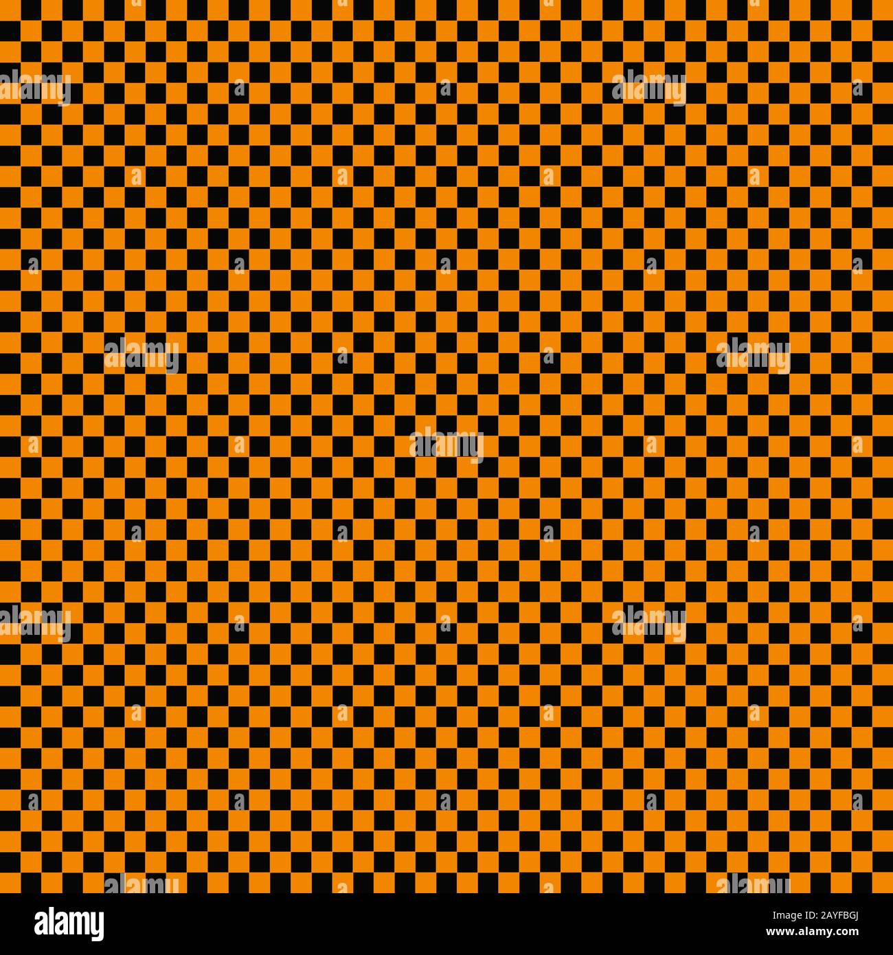 small checks orange and black Stock Photo - Alamy