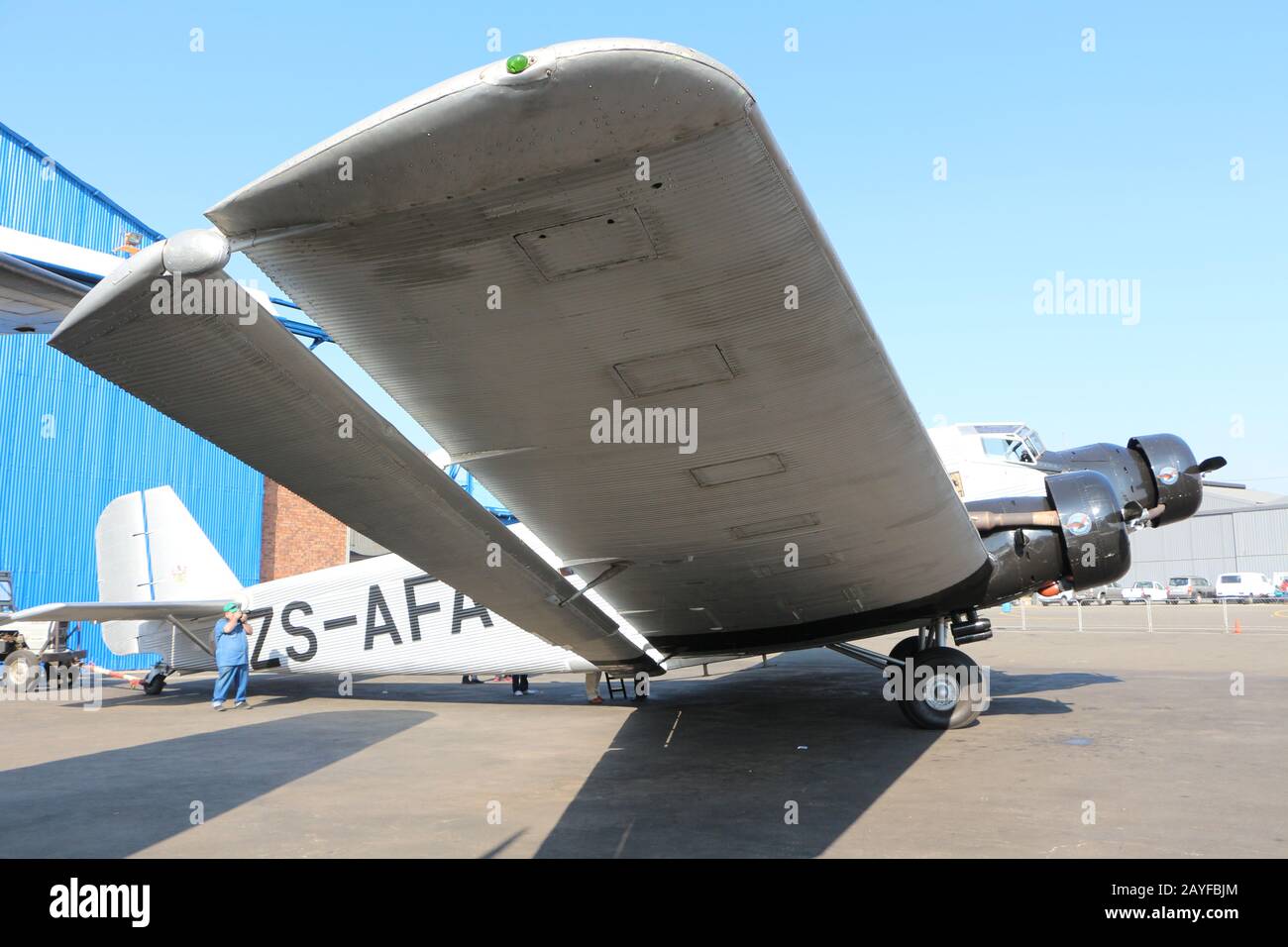 South Africa's Ju 52 "Jan Van Riebeeck Stock Photo - Alamy