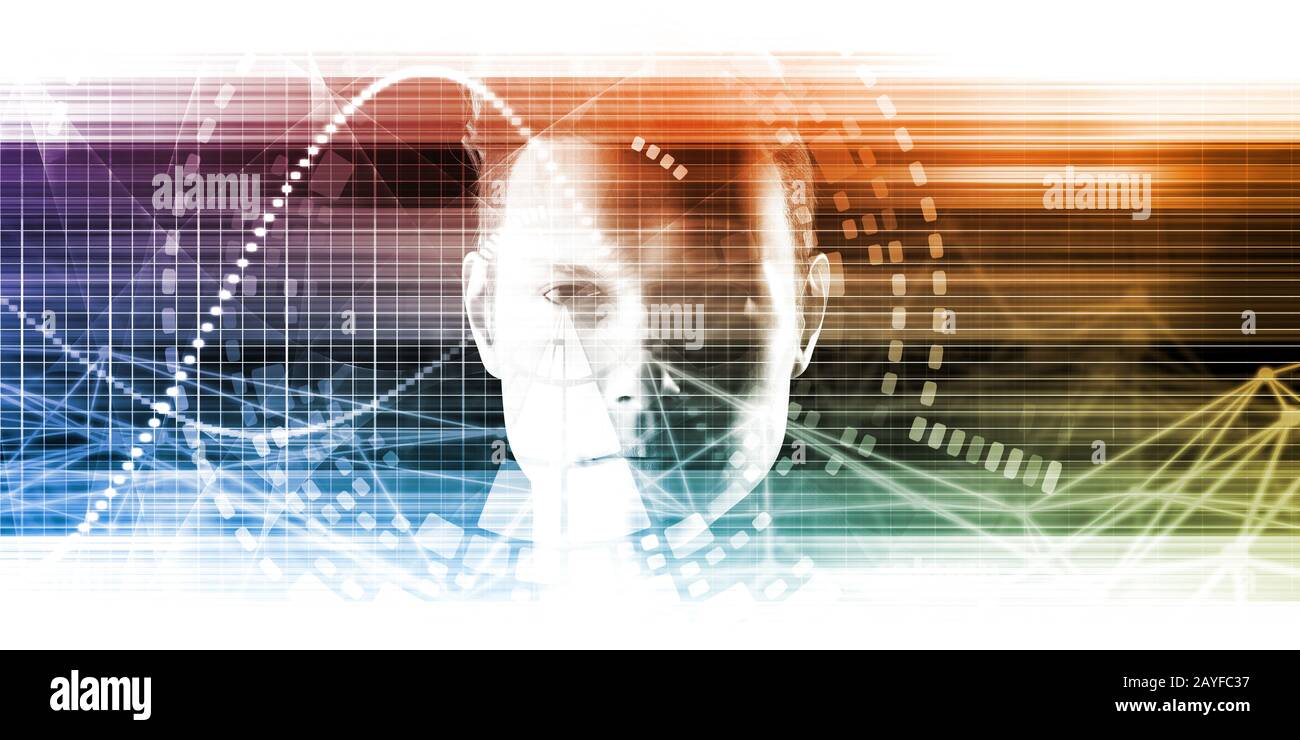 Telecommunications and Network Data Grid as a Art Stock Photo - Alamy