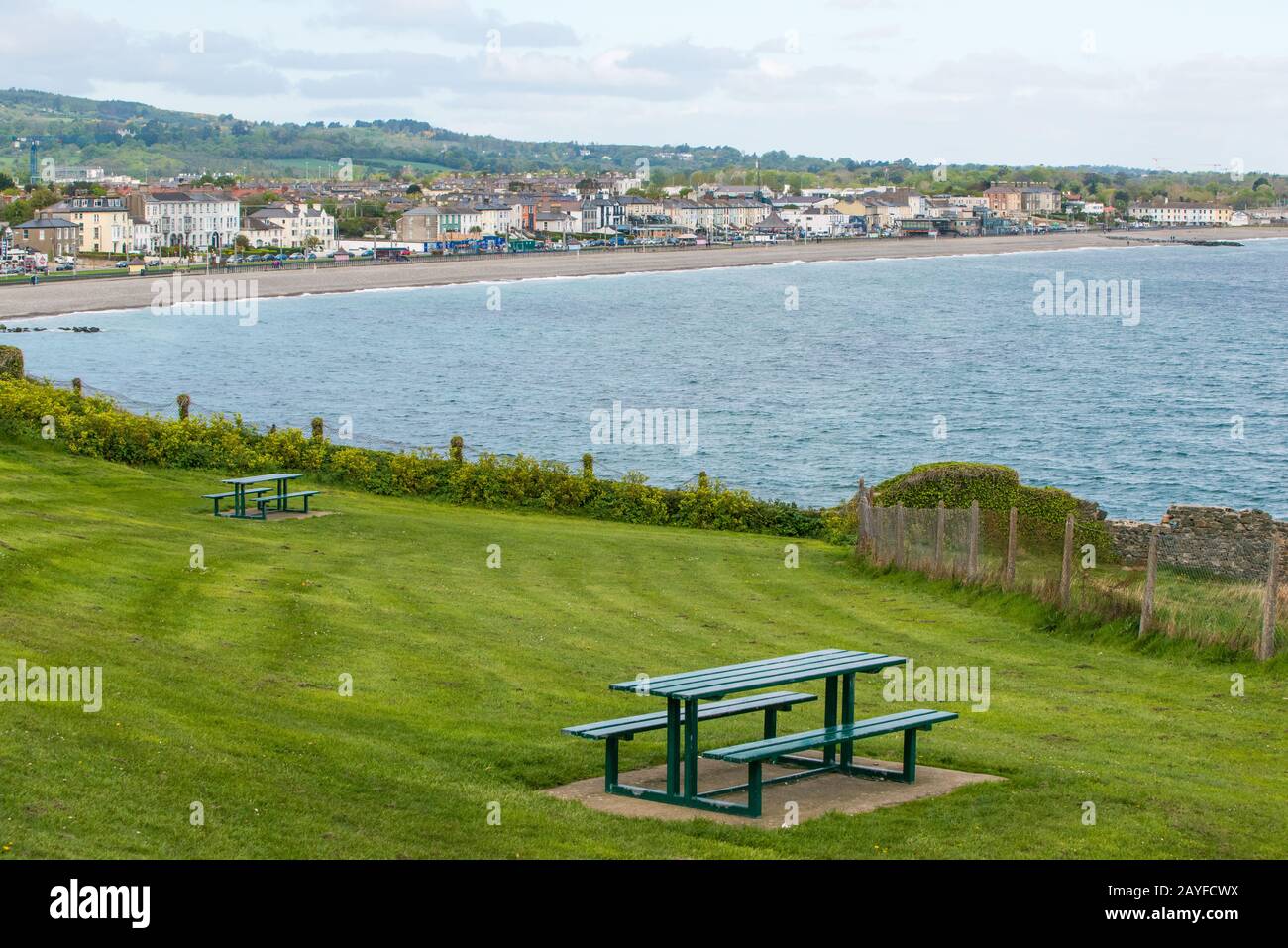 Bray cliff walk in County WIcklow Stock Photo - Alamy