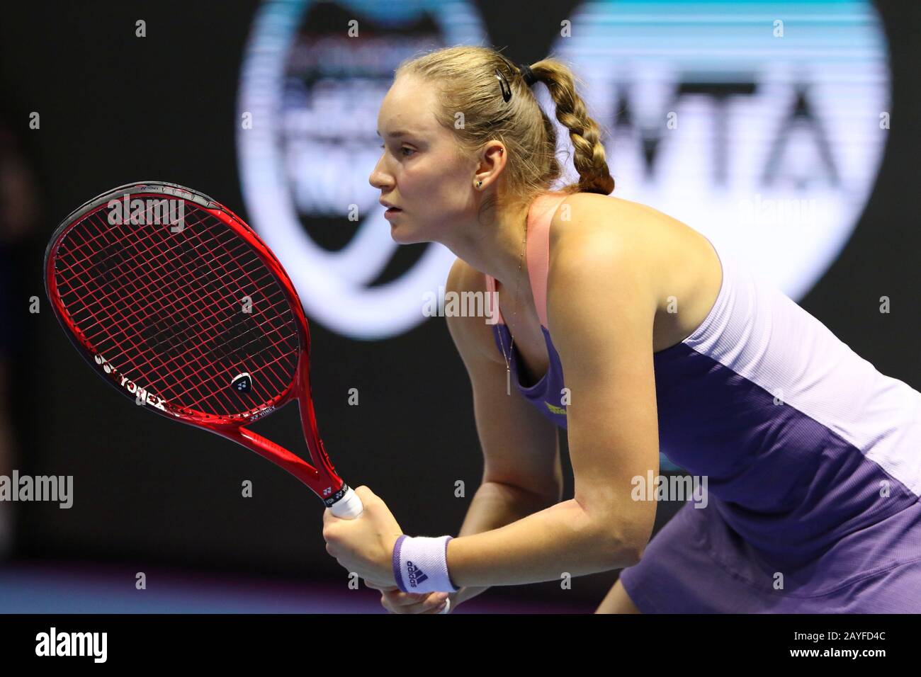 Russian Federation. Saint-Petersburg. Tennis. Women's singles match at ...