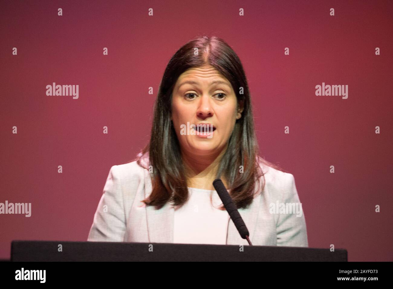 Glasgow, UK. 15th Feb, 2020. UK Labour Party Hustings for the Labour ...