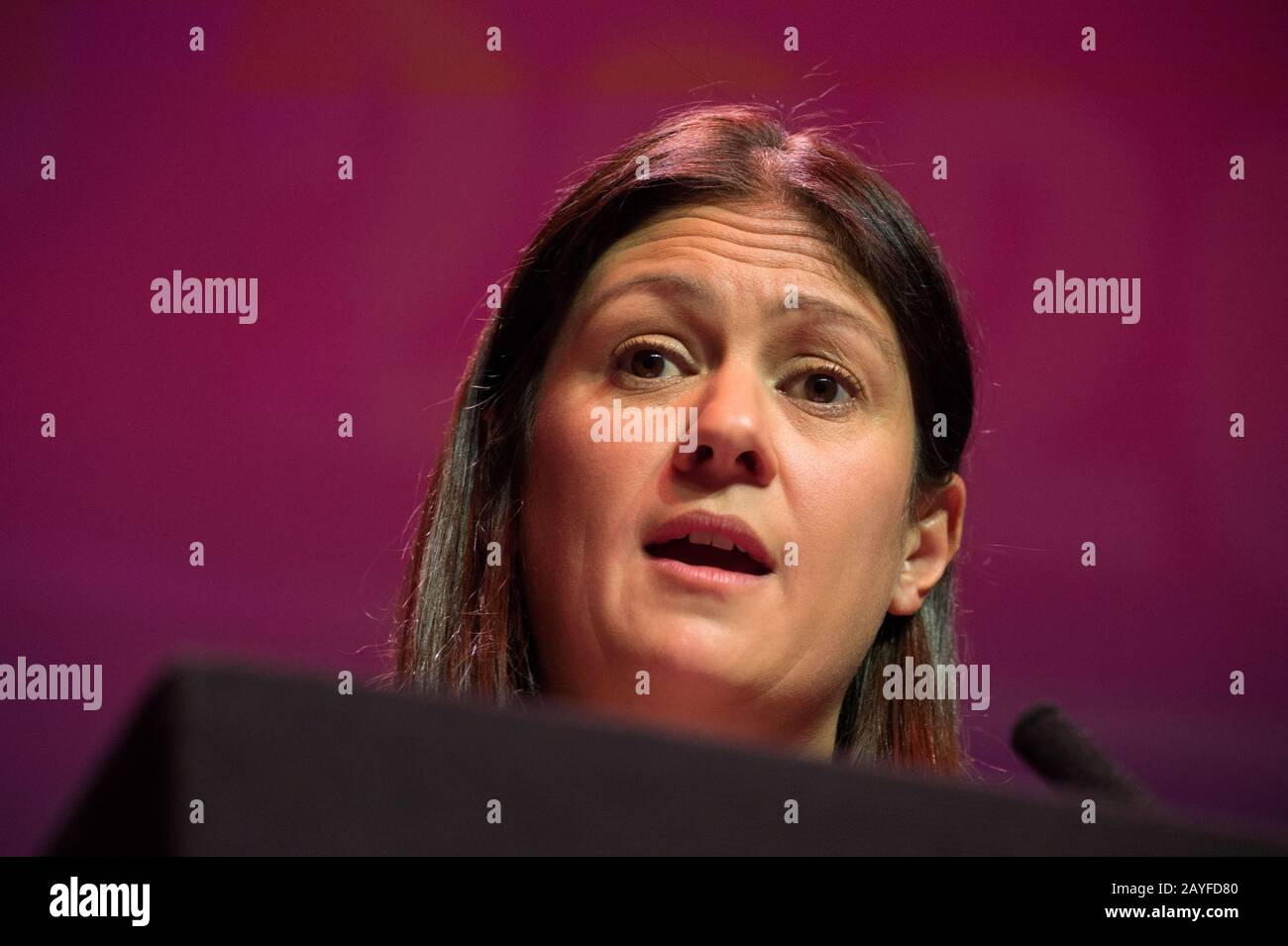 Glasgow, UK. 15th Feb, 2020. UK Labour Party Hustings for the Labour ...