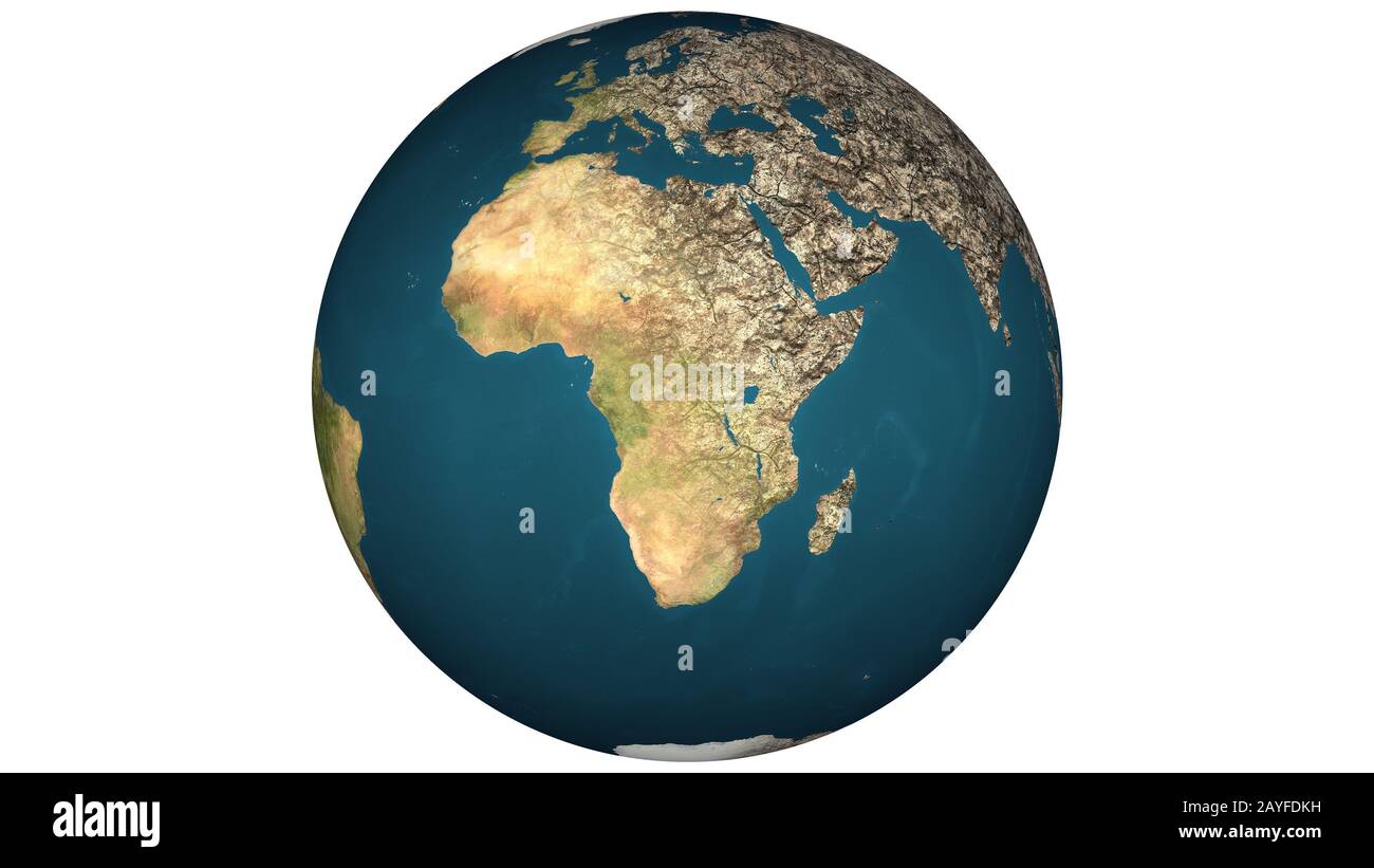 Dying Earth Global Warming Heavy Pollution Affected and Dried Earth ...