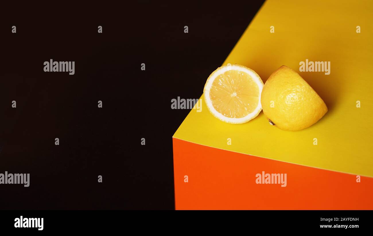 Food taste fresh fruit lemon produce juicy organic yellow hi-res stock ...