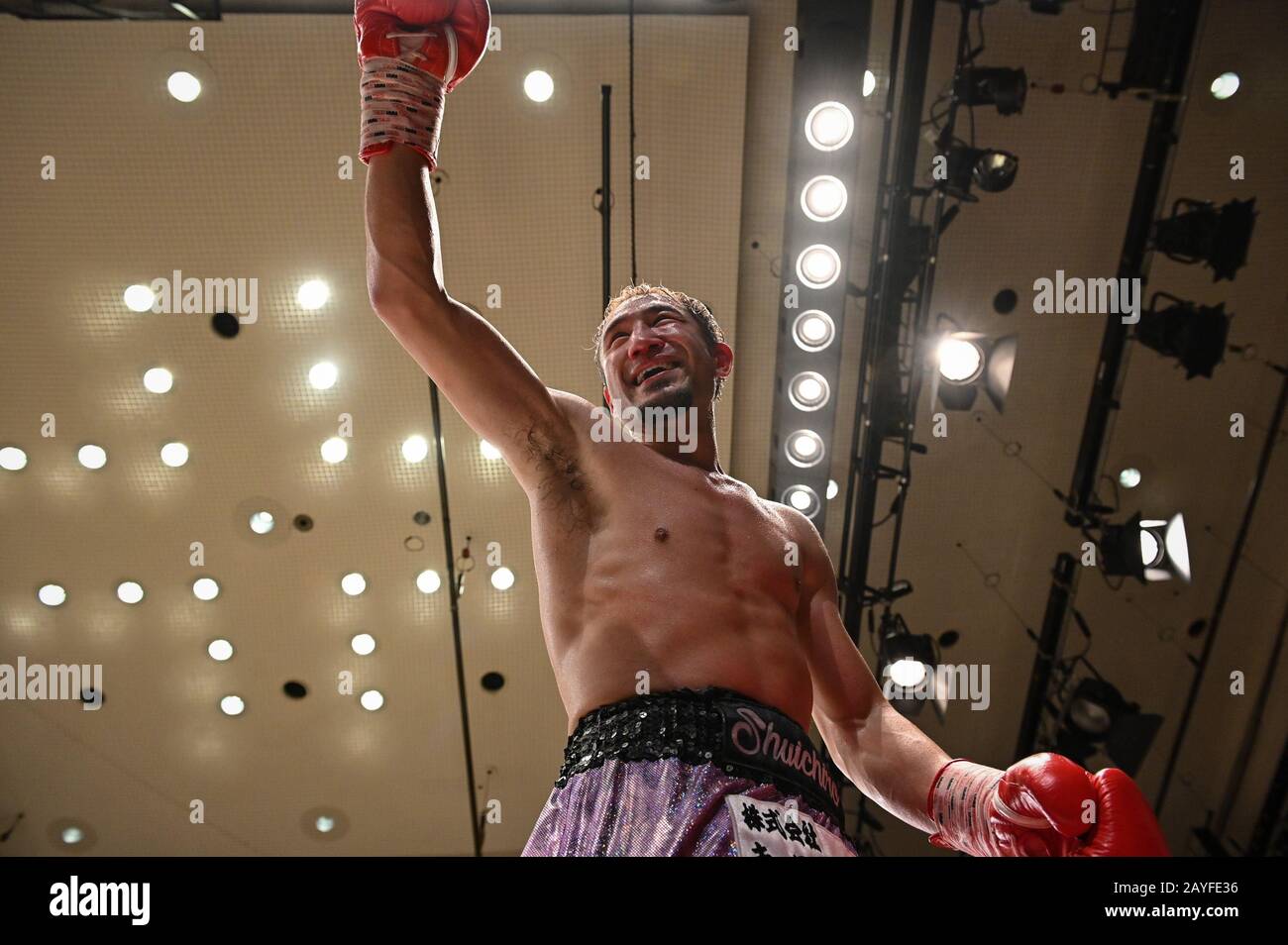 Tokyo, Japan. 13th Feb, 2020. Shuichiro Yoshino (JPN) Boxing ...